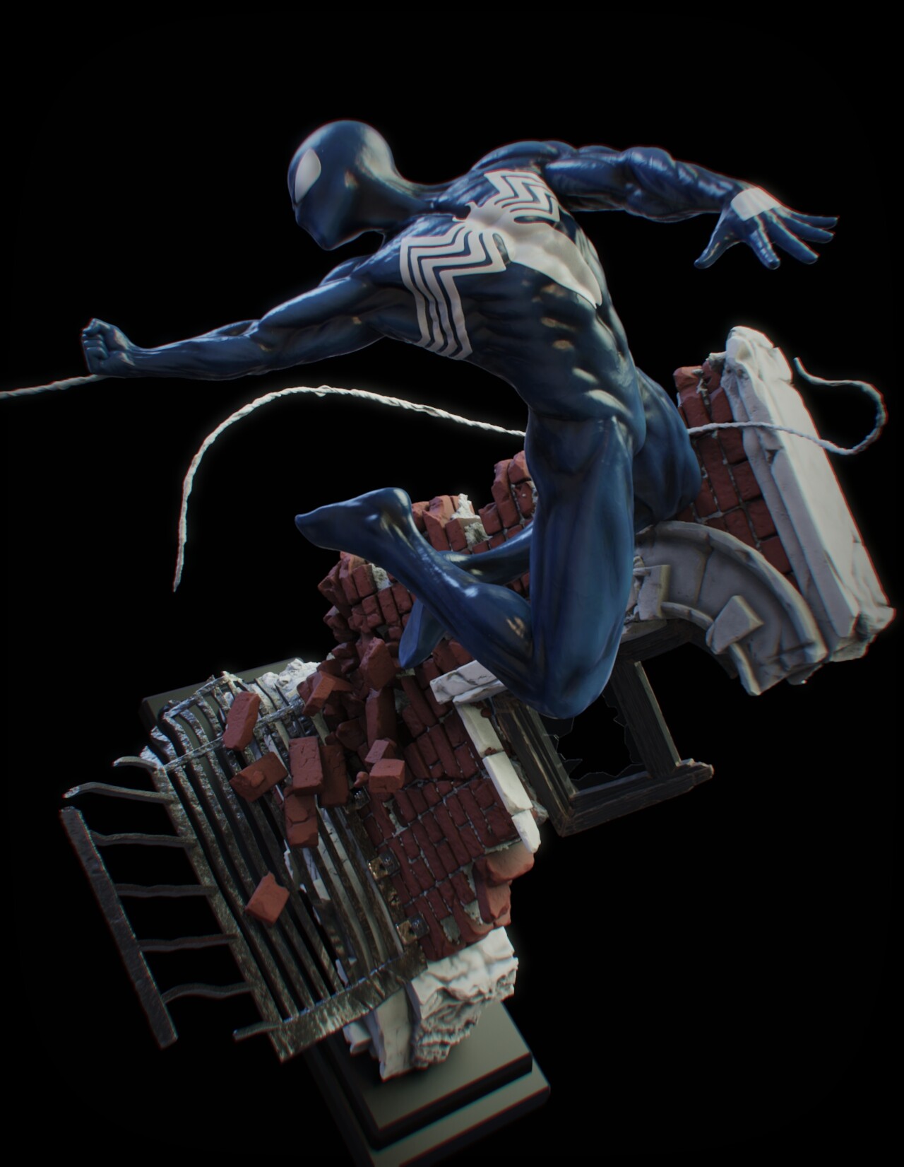 ArtStation - Symbiot Spiderman
