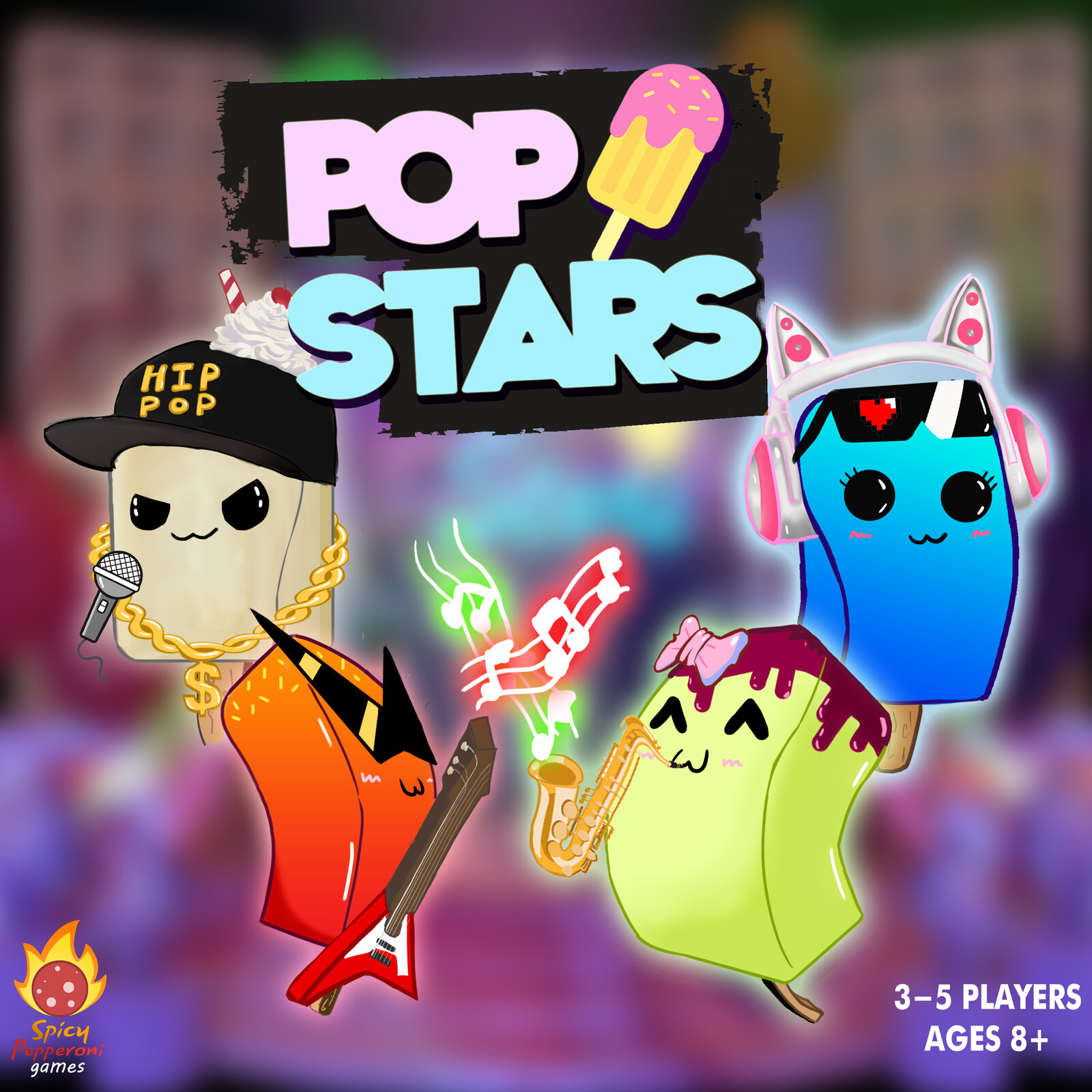 Calvin Cheung - POPSTARS: the board game