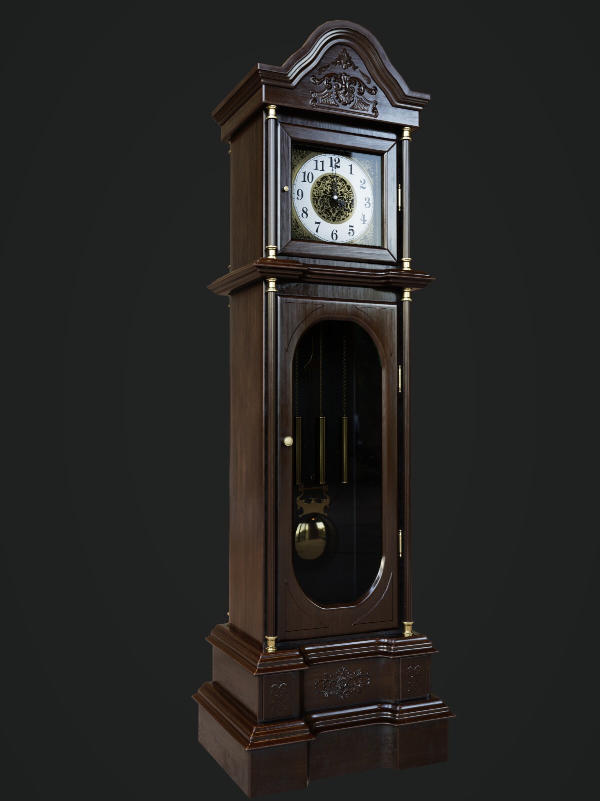ArtStation - grandfather clock