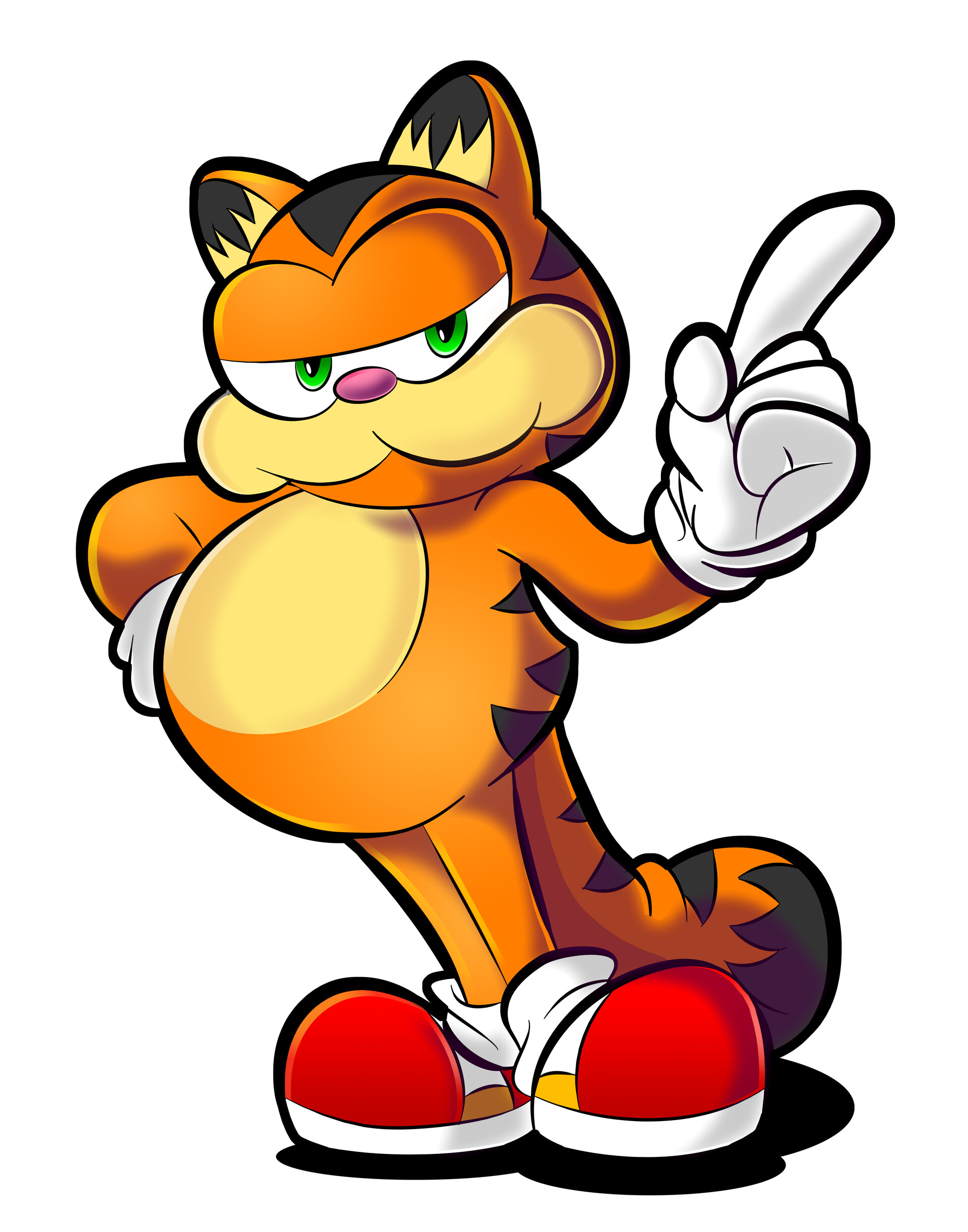 ArtStation - Garfield the Hedgehog