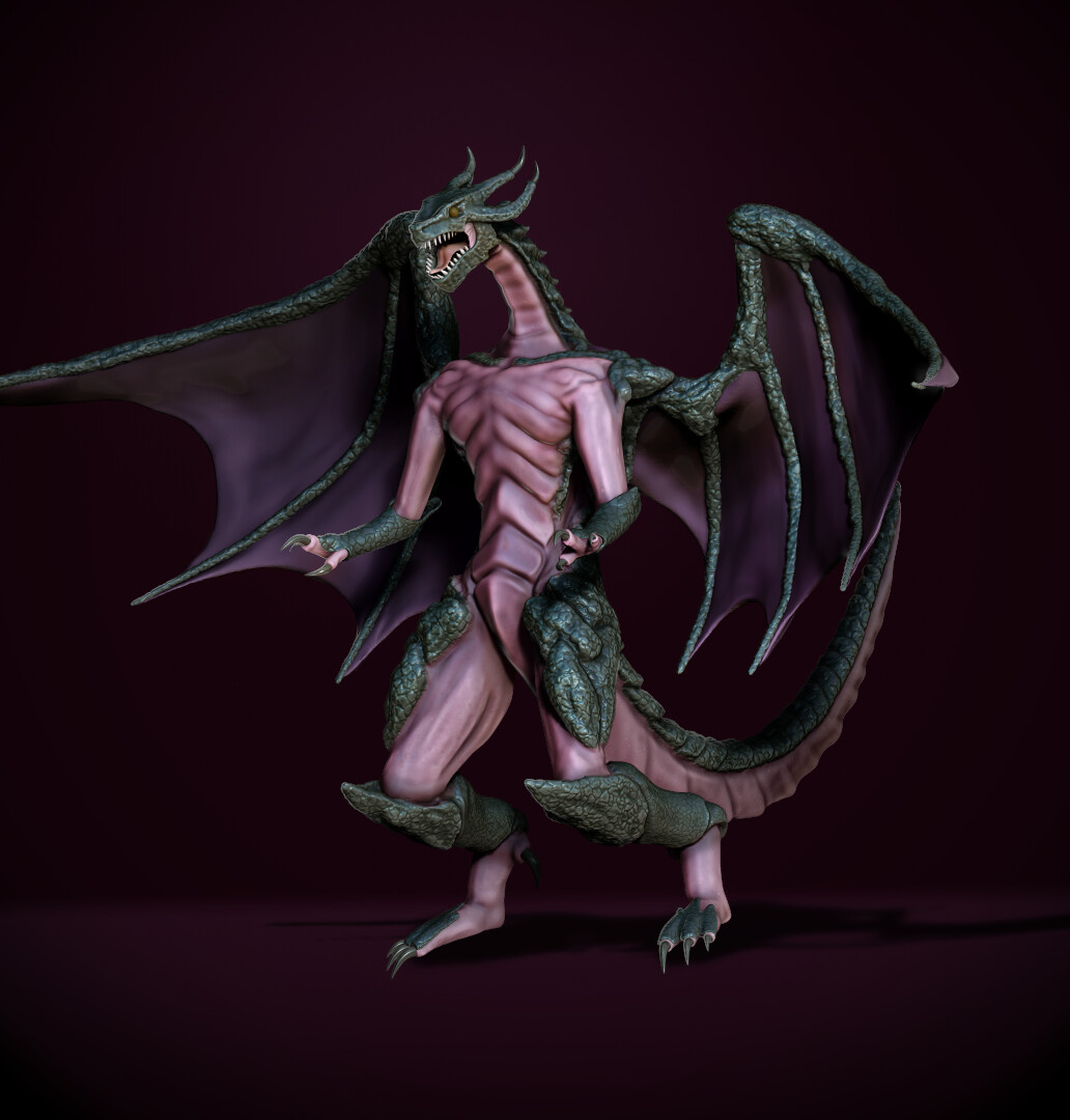 ArtStation - Dragón