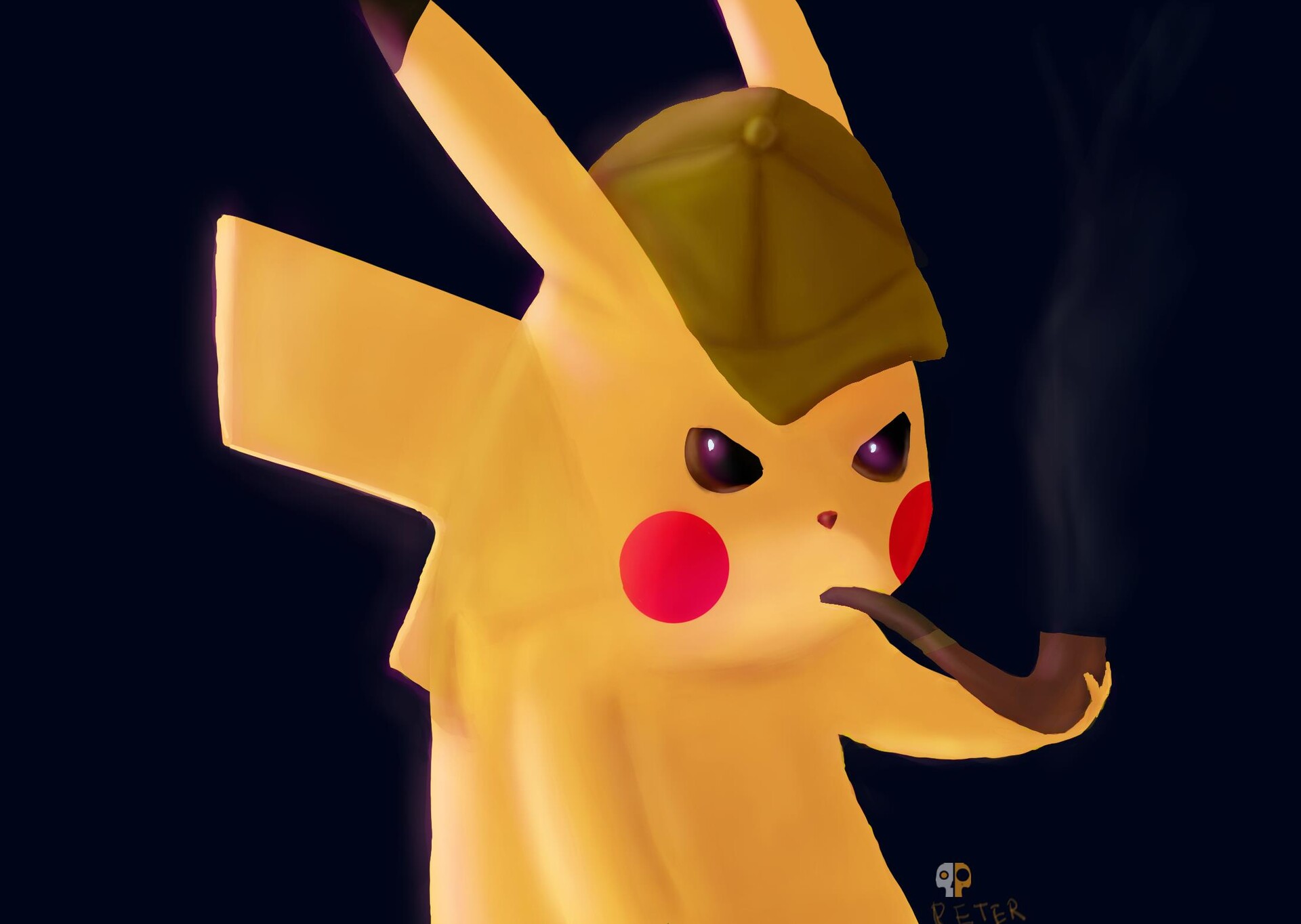 ArtStation - Detective Pikachu