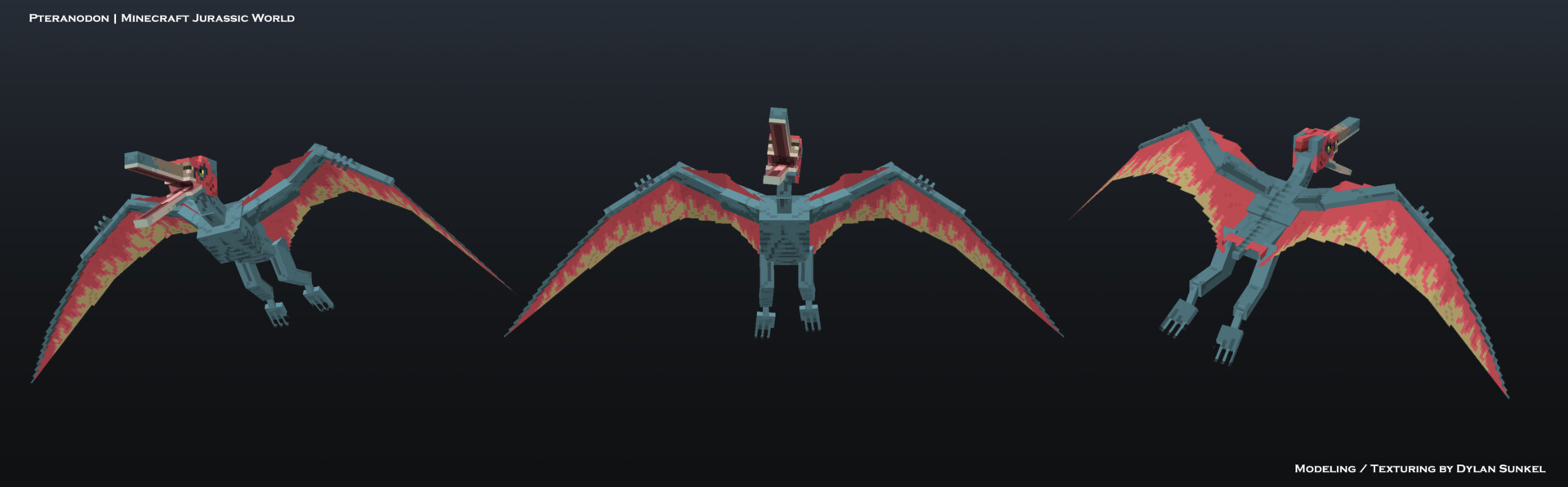 Minecraft Dinosaur Models