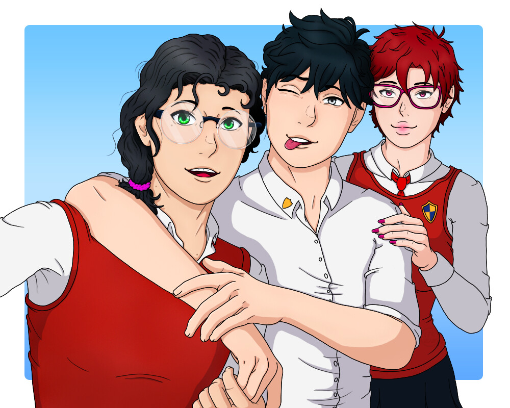 Member_1997 - Yandere Simulator Characters Redesign (pt. 3 Final)