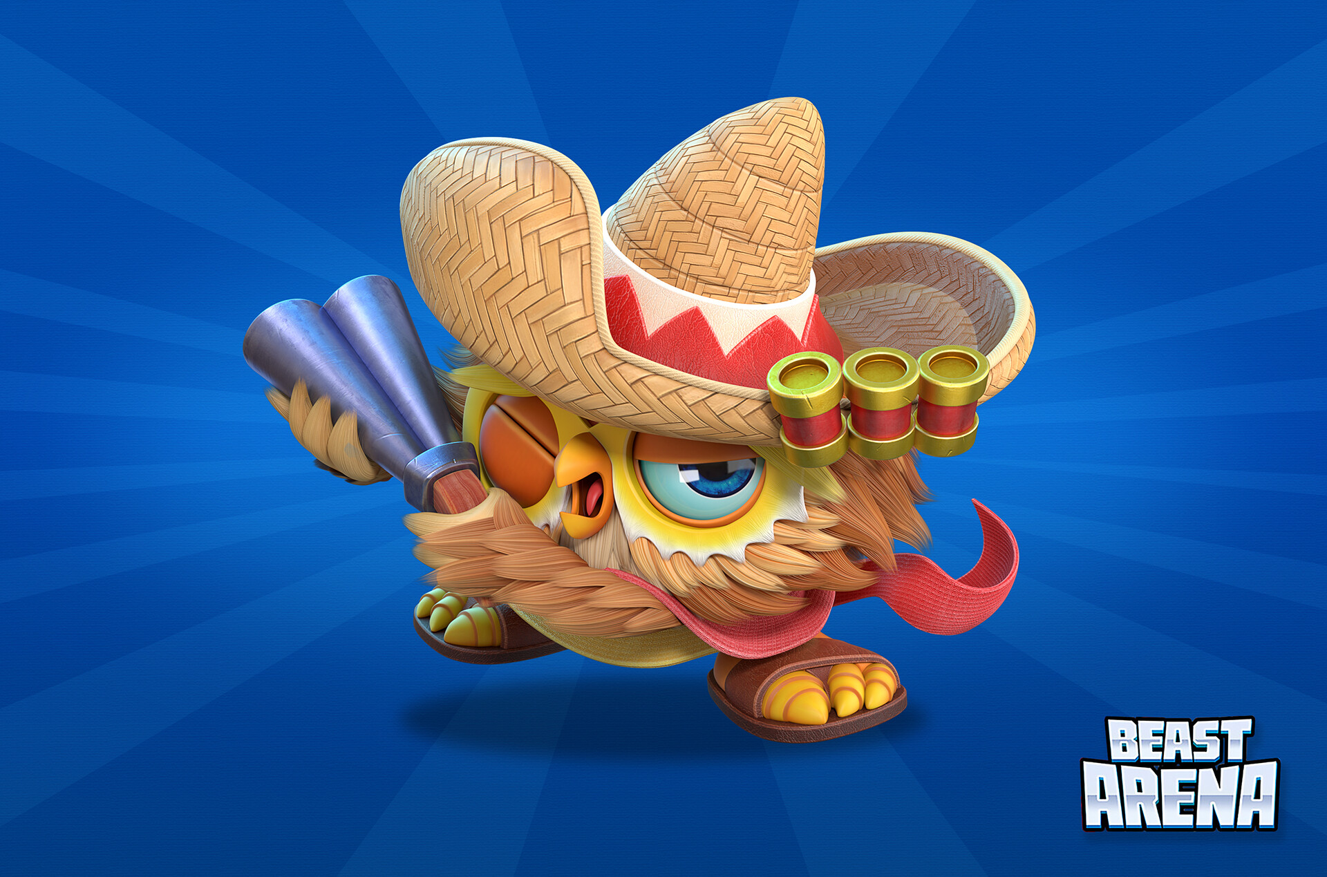 ArtStation - Cowboy owl