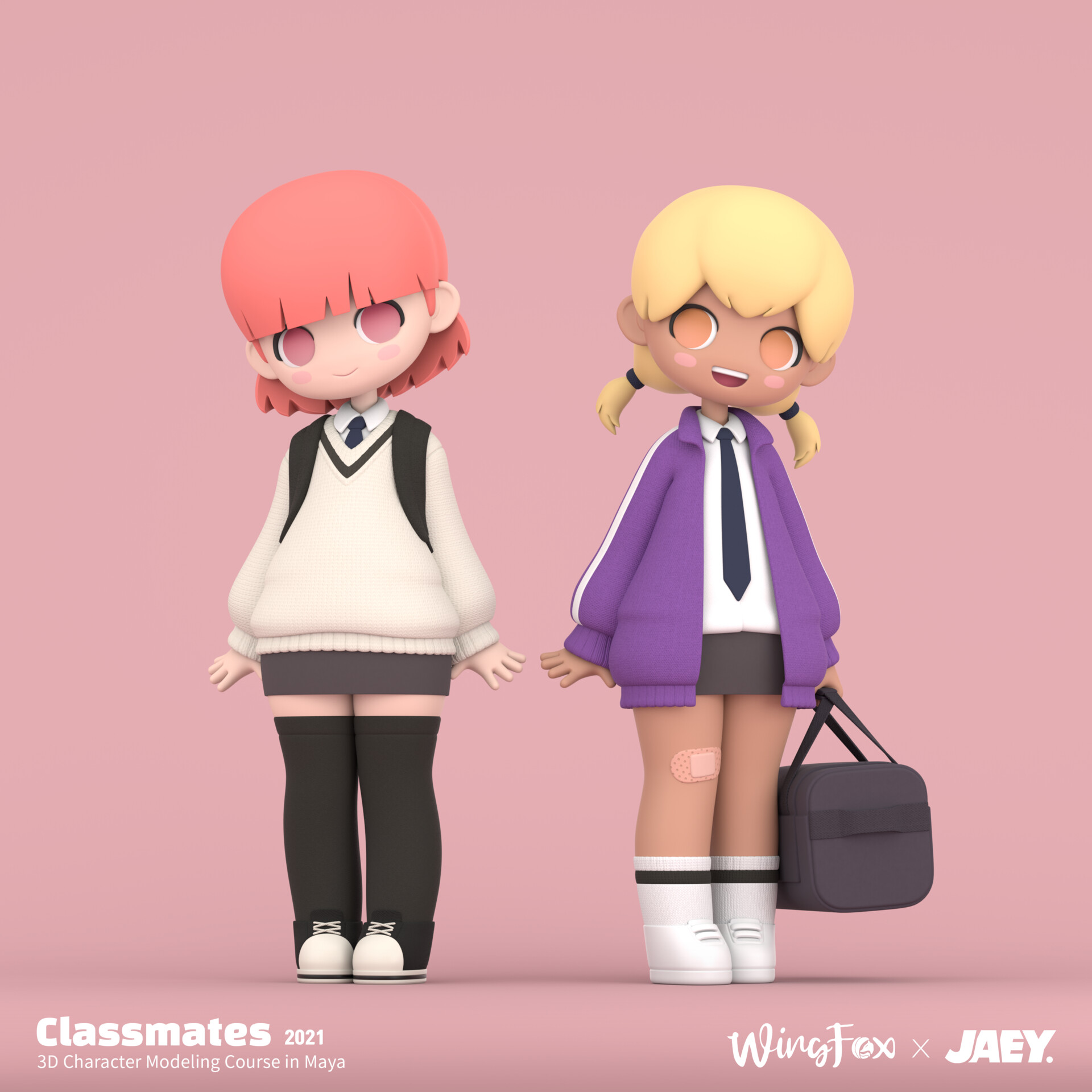 Jaeyeon Nam - Classmates: Modeling Course in Maya