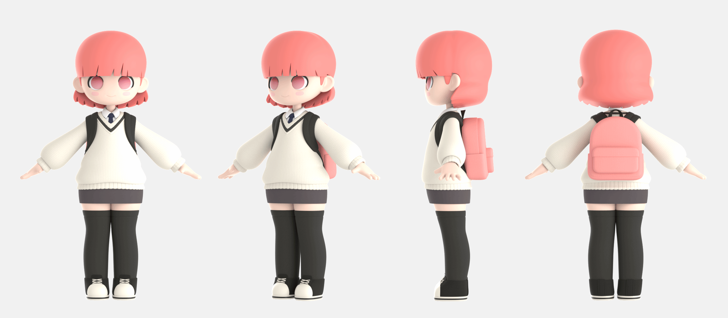 Jaeyeon Nam - Classmates: Modeling Course in Maya