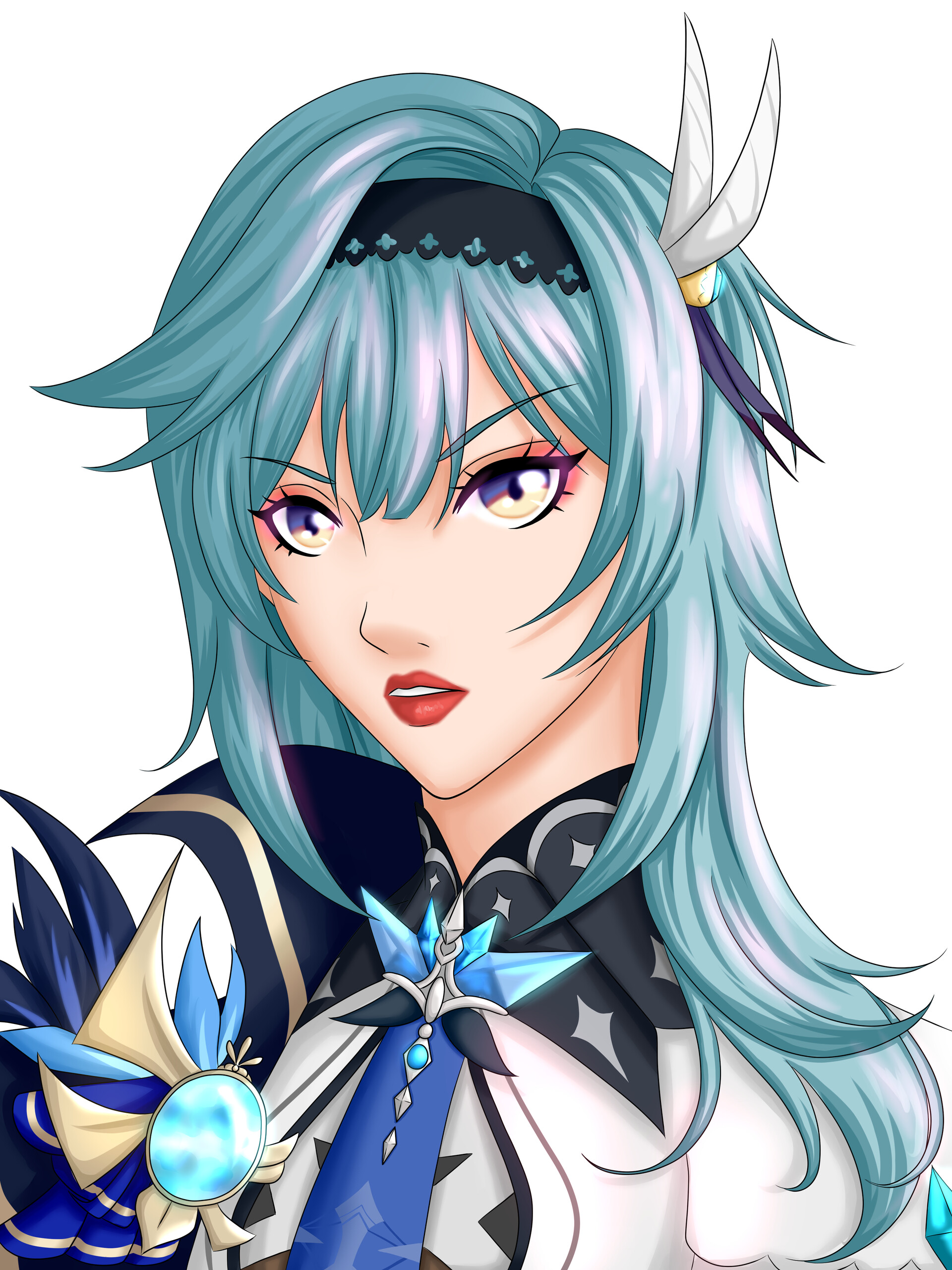 ArtStation - Genshin Eula Fanart