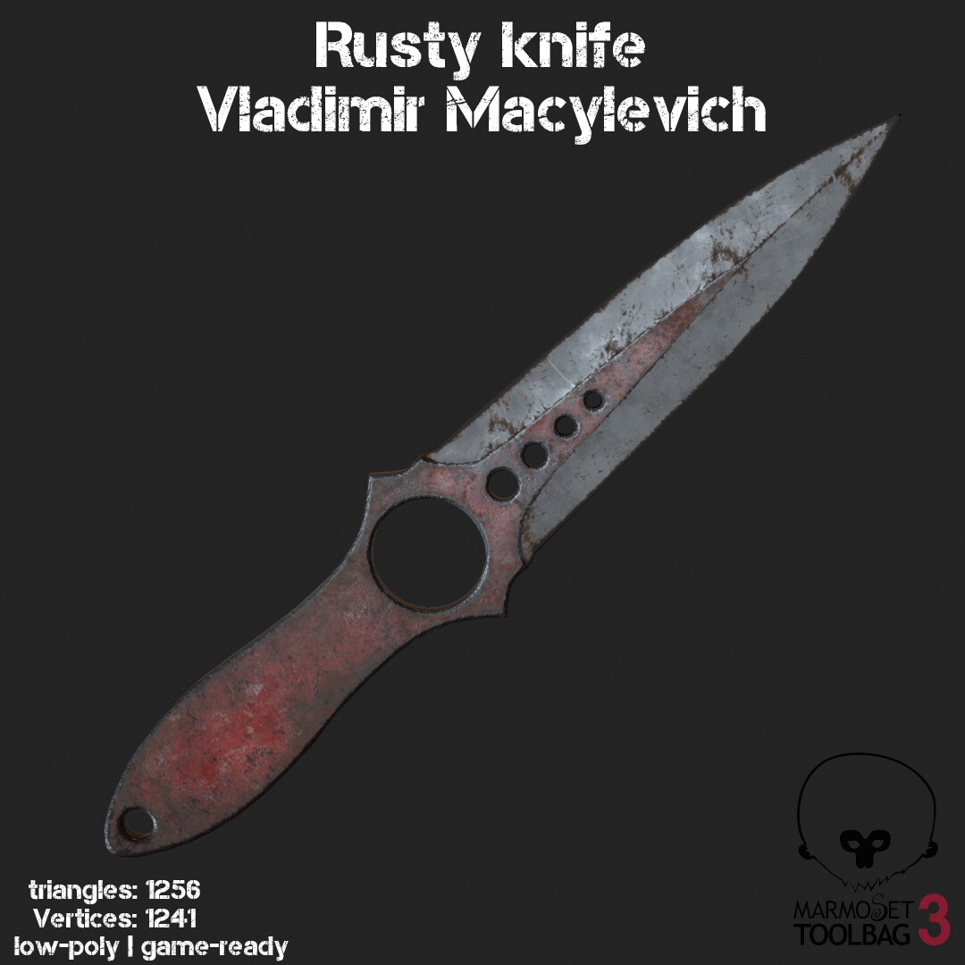 ArtStation - Rusty Knife