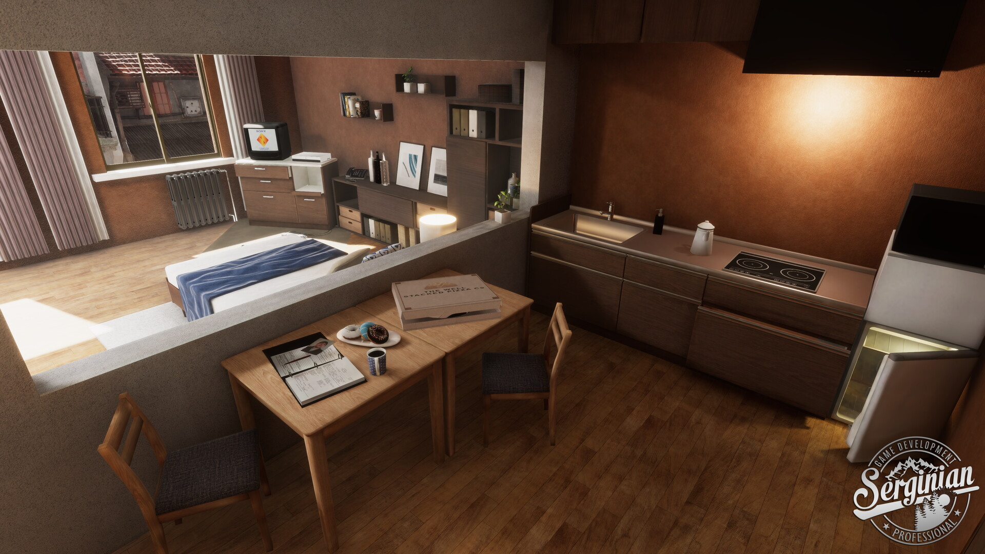 Sergei Aparin - Jill's apartment from Resident Evil 3: Remake (Unity 2021)