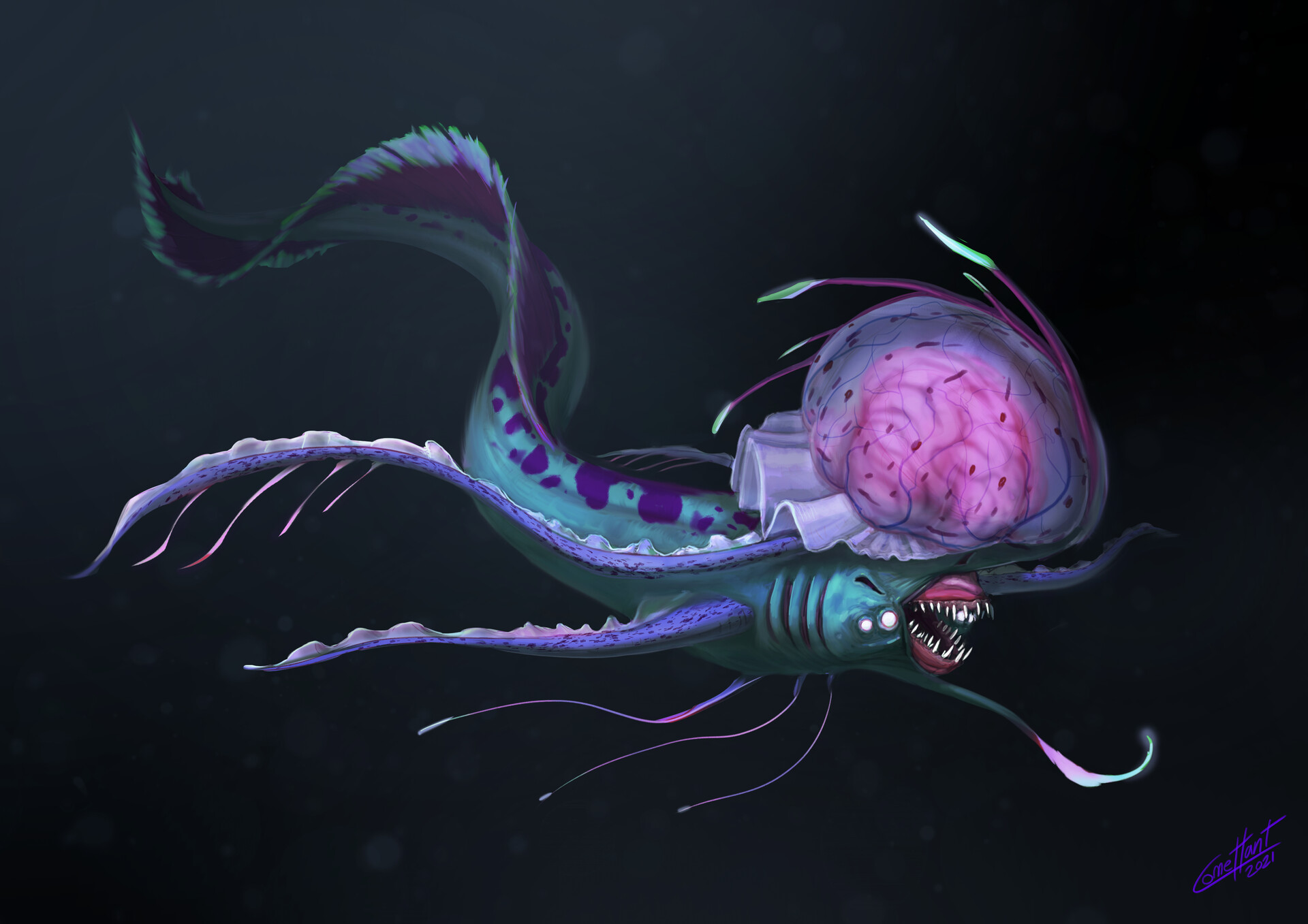 ArtStation - Undersea Chimera