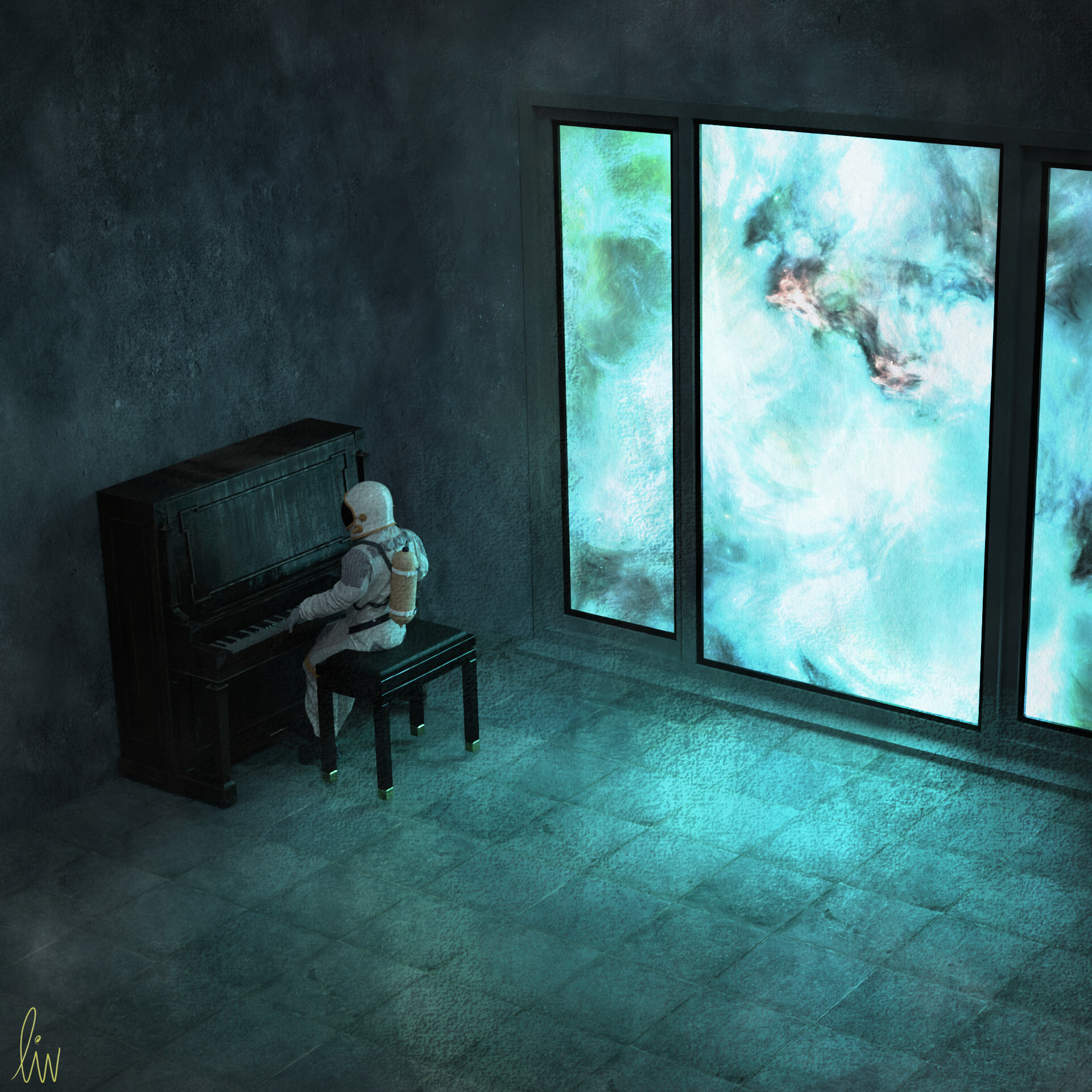 ArtStation - Space Piano