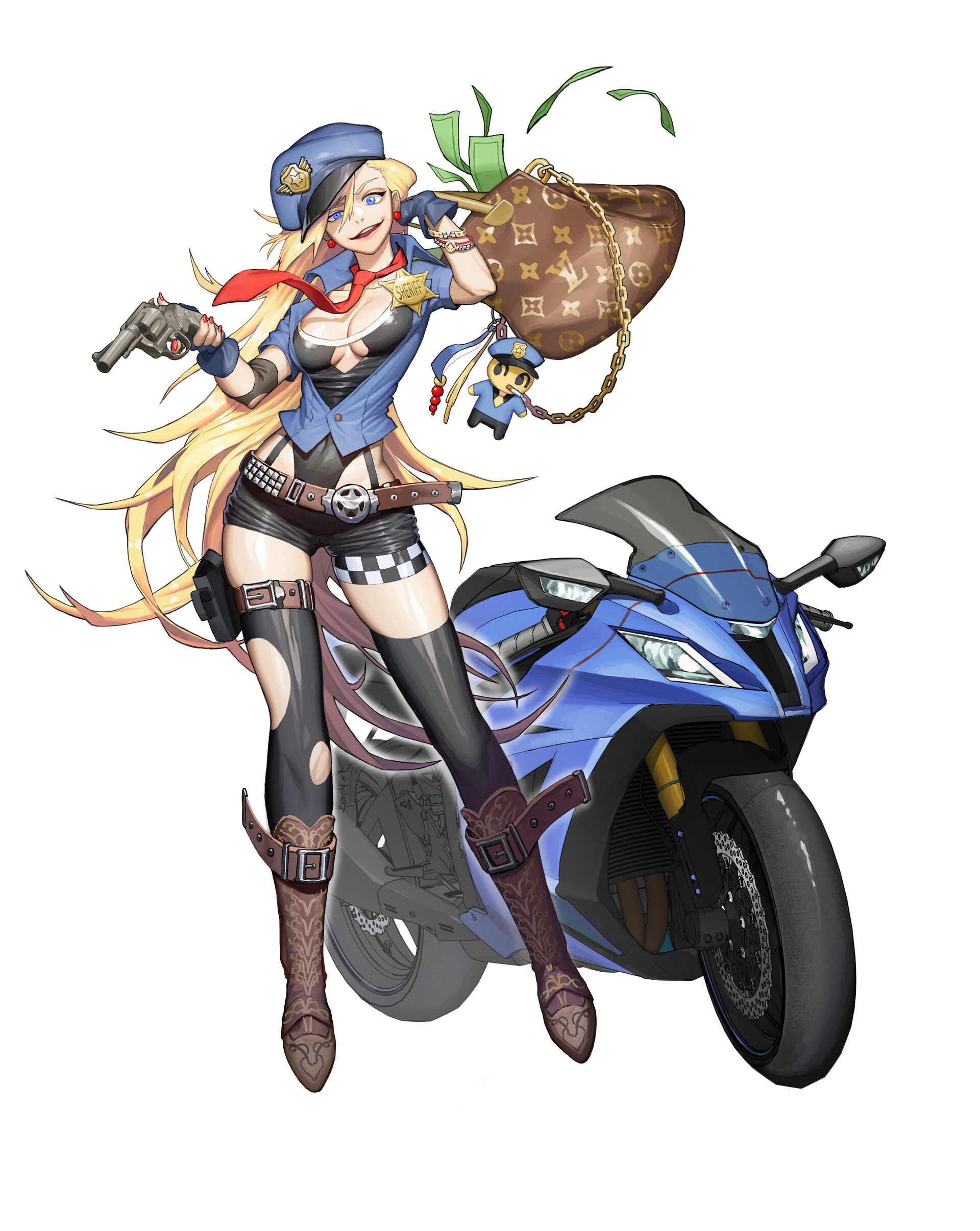 ArtStation - police girl