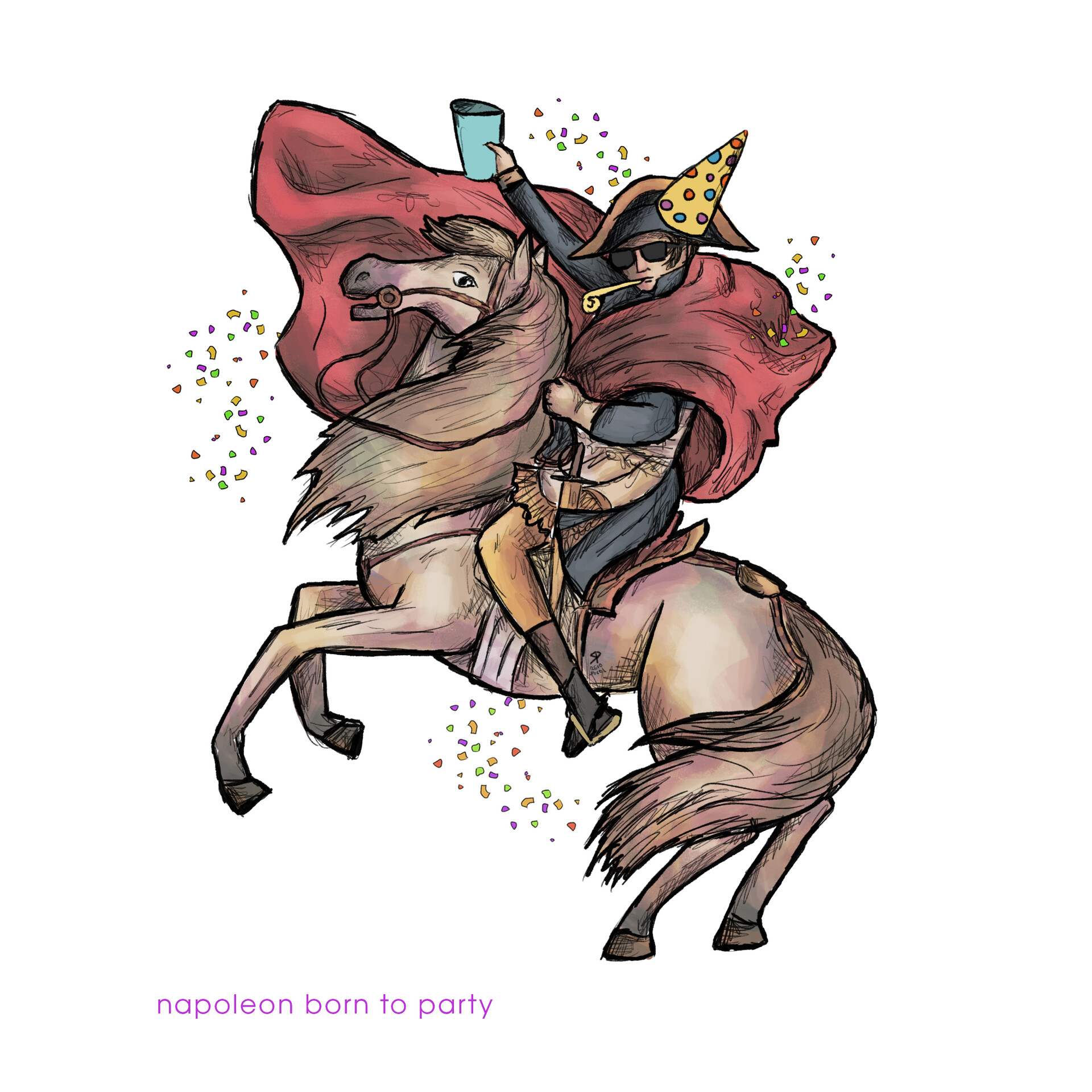 Napoleon Born To Party