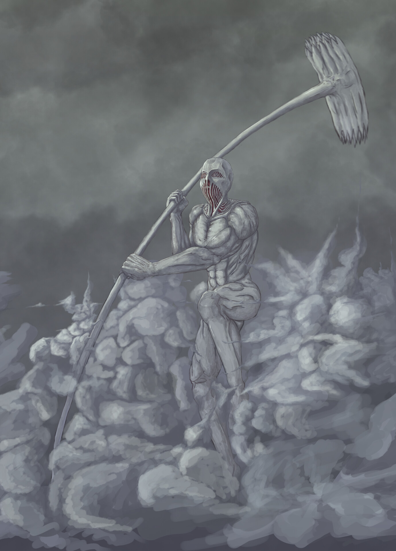 ArtStation - Warhammer tititan from Attack on titan