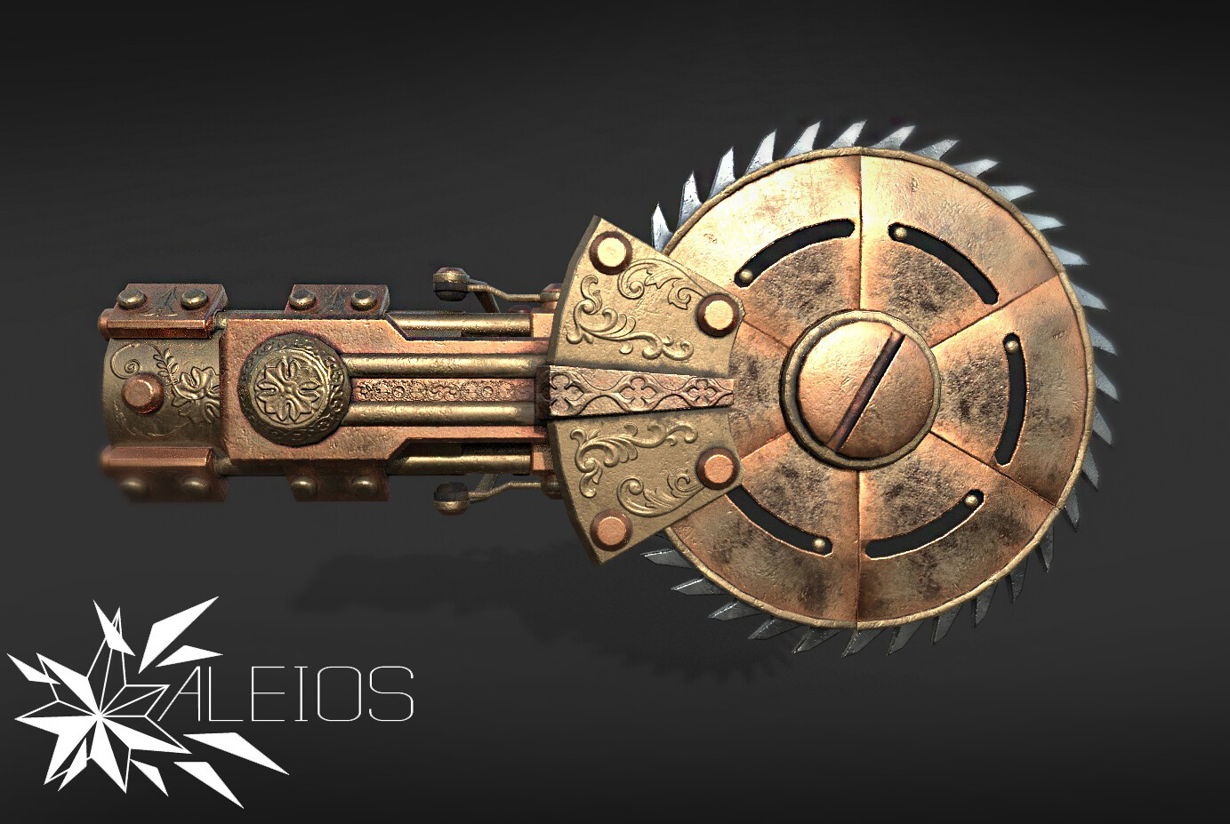ALEIOS studio - Steampunk HandSaw