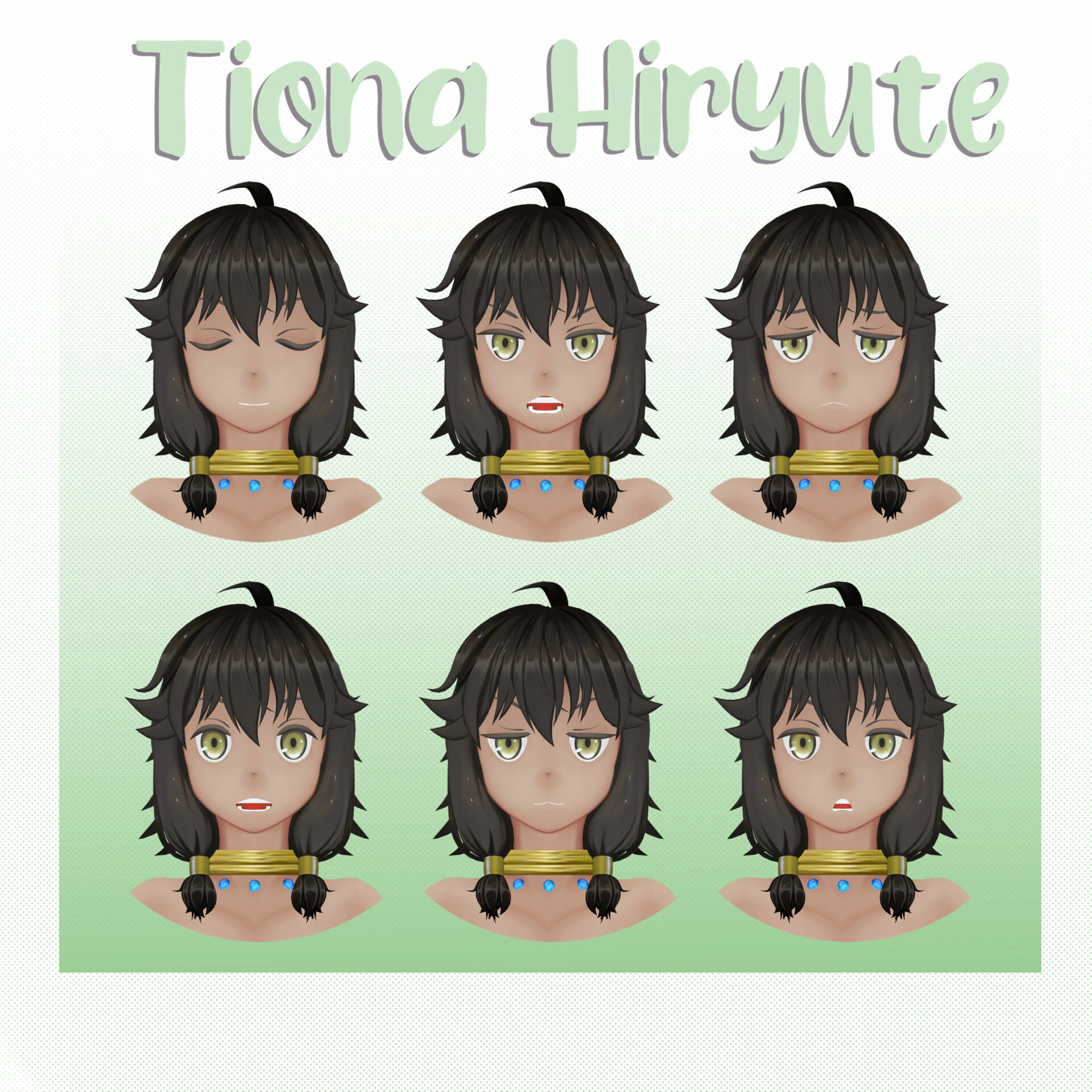 Rin Tran - Tiona Hiryute 3D Sculpt