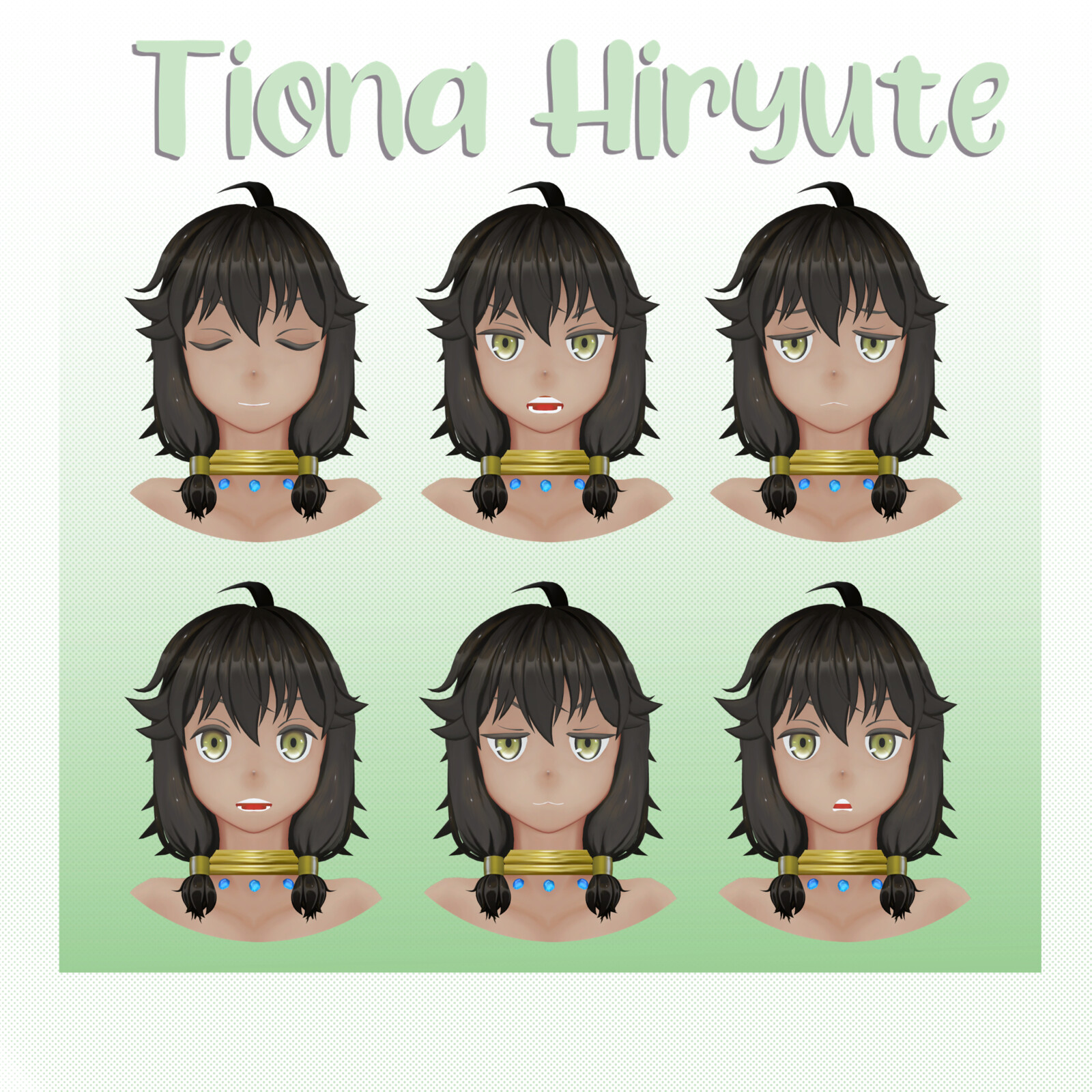 Rin Tran - Tiona Hiryute 3D Sculpt