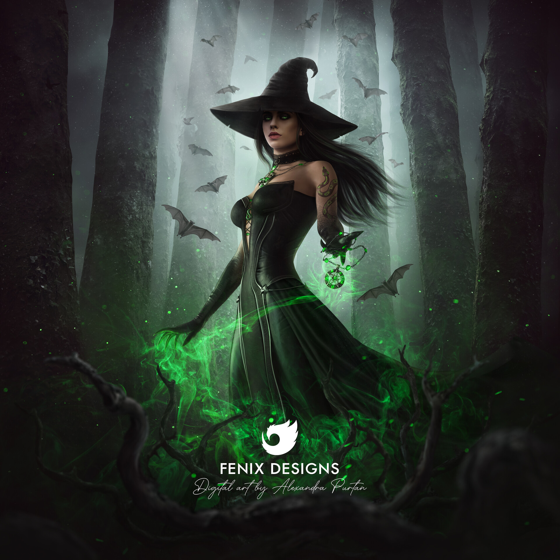 Fantasy Evil Witch