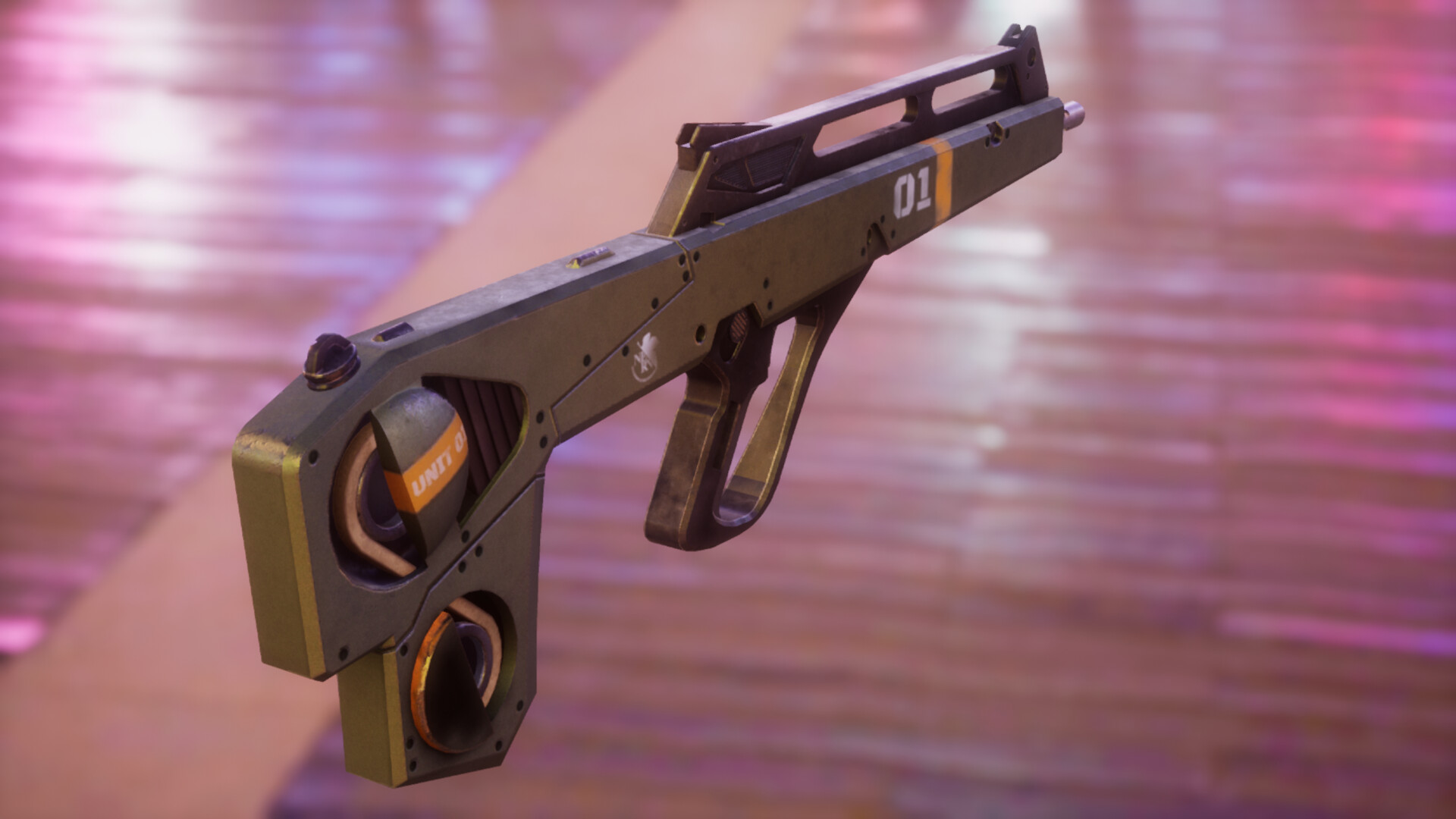 Joshua Burrows - Evangelion - Pellet Rifle Fan Art