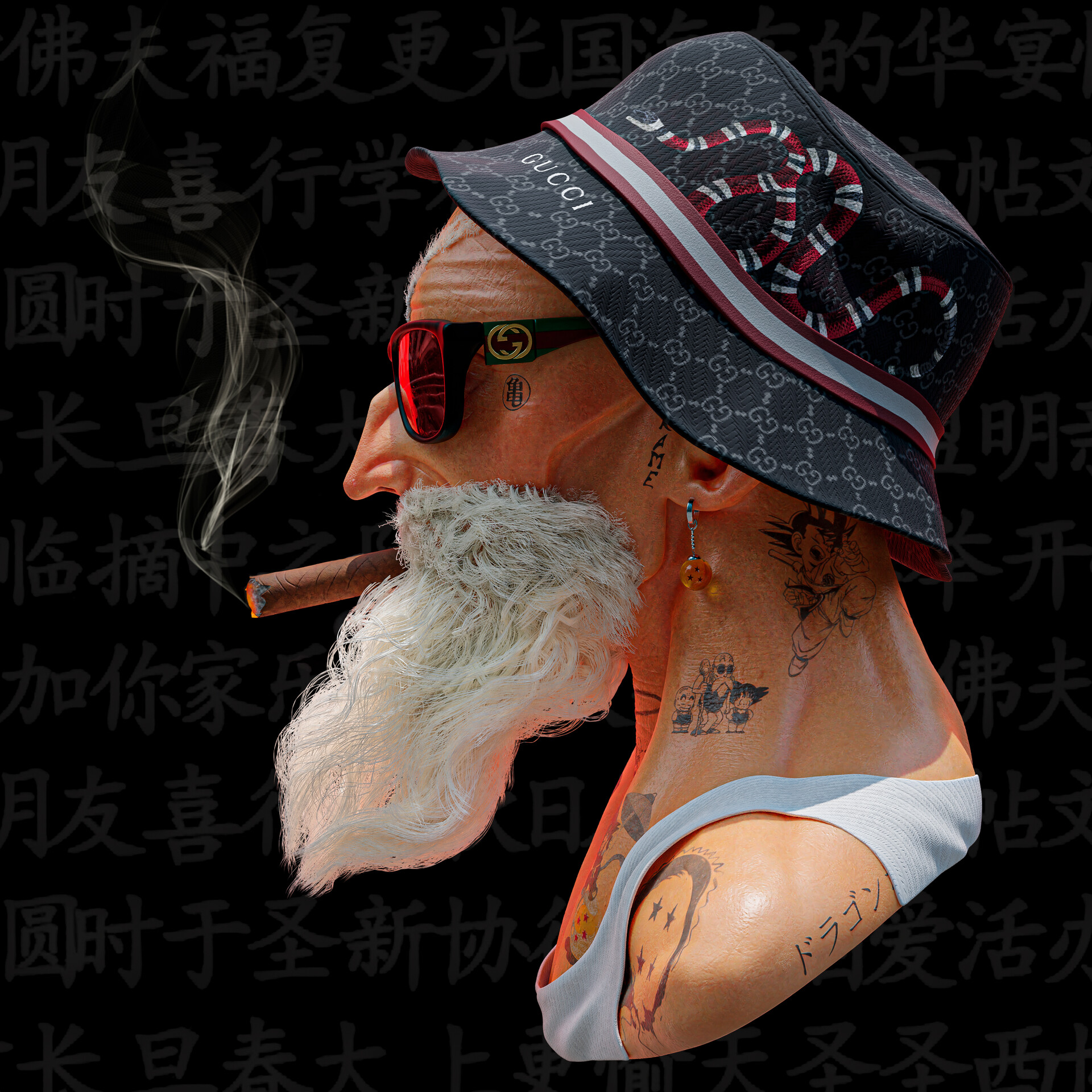 ArtStation - Master Roshi Trap
