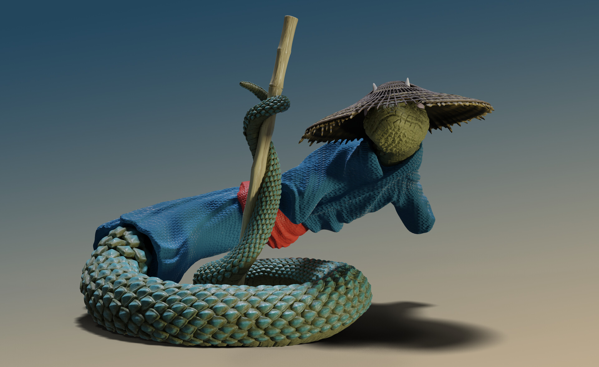 ArtStation - Ninja Snake