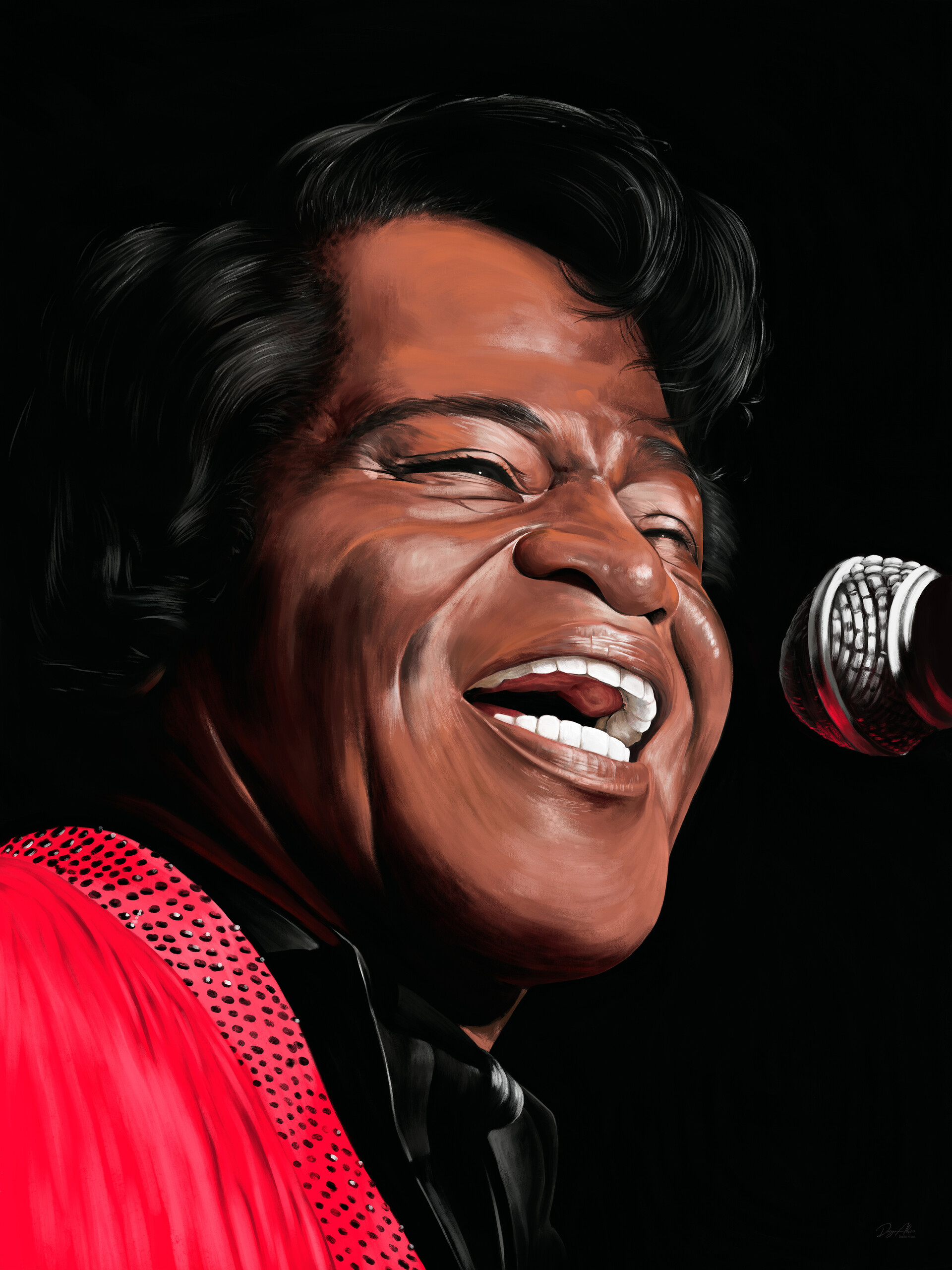 ArtStation - The Legend James Brown