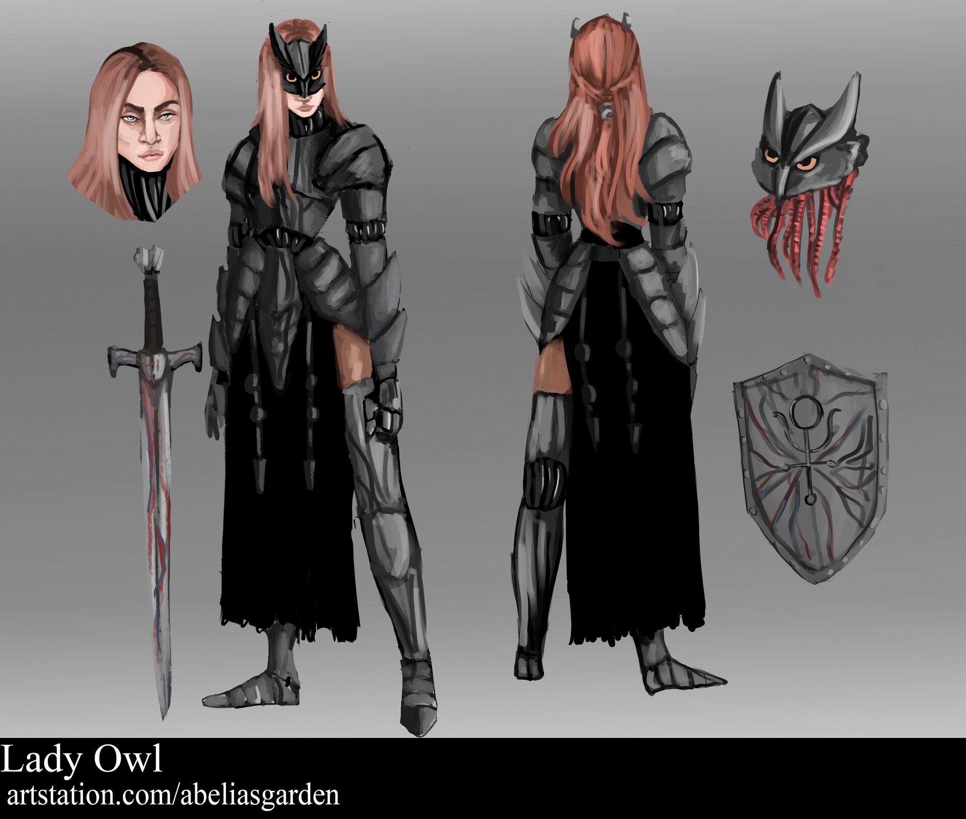 ArtStation - Lady Owl Concept