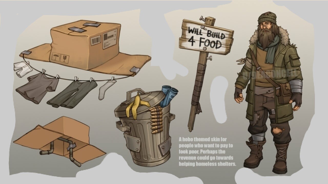 ArtStation - Jonesy homeless