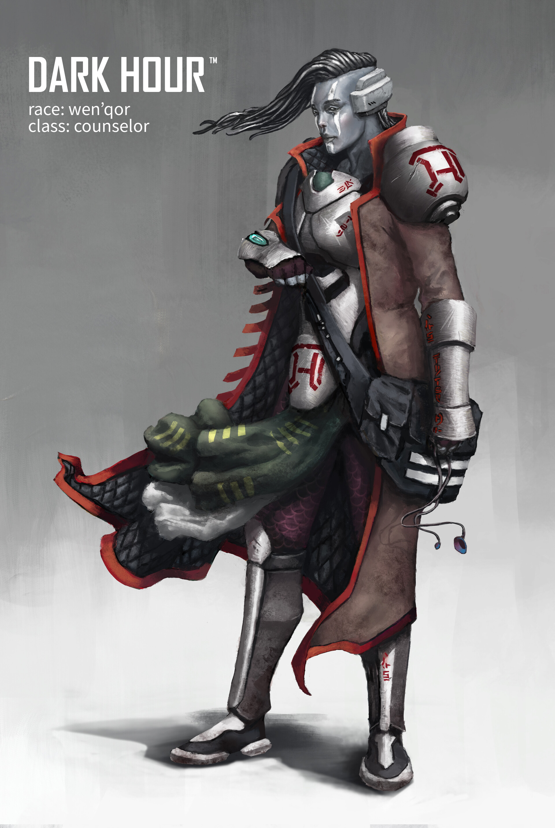 ArtStation - DARK HOUR CHARACTER ART1