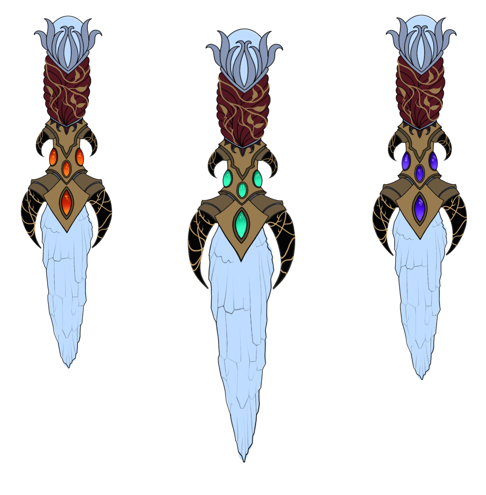 Rowan Magennis - Magic Dagger - Game Concept art