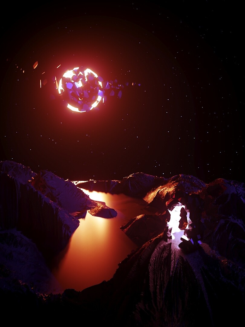 ArtStation - Broken planet