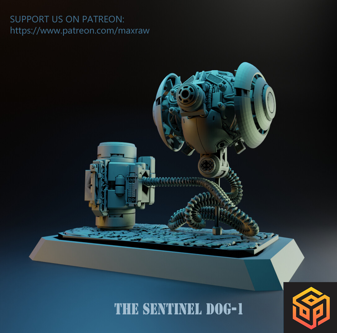 ArtStation - Sentinel Dog-1