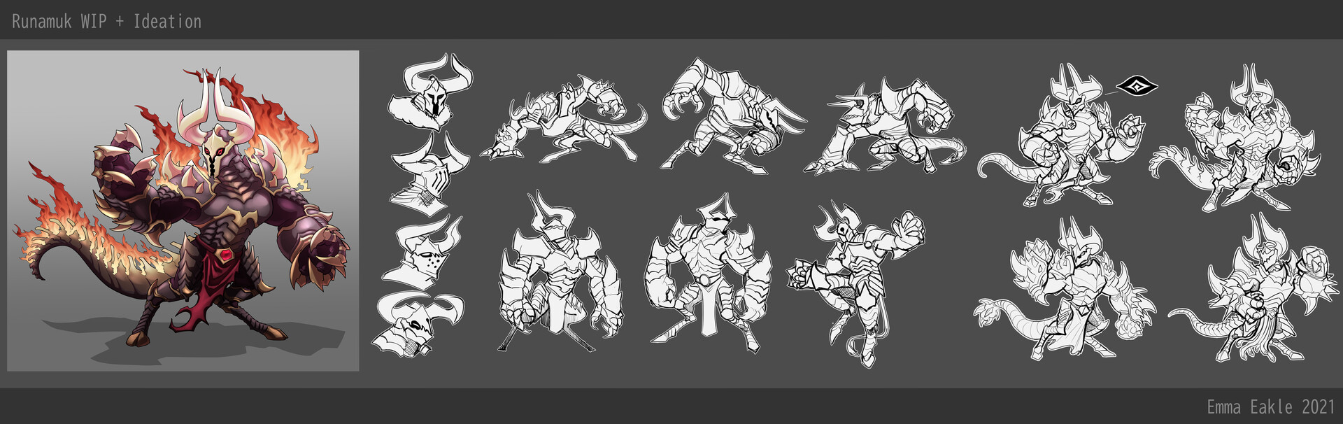 Emma Eakle - Runamuk, Knight of Wrath