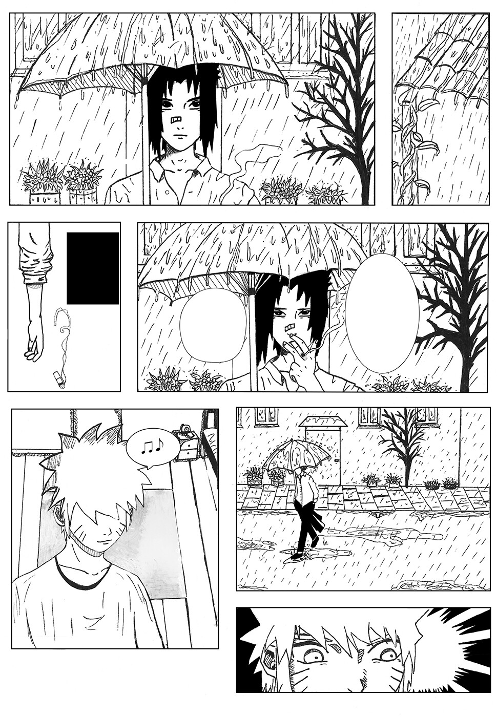 ArtStation - Manga After the Rain