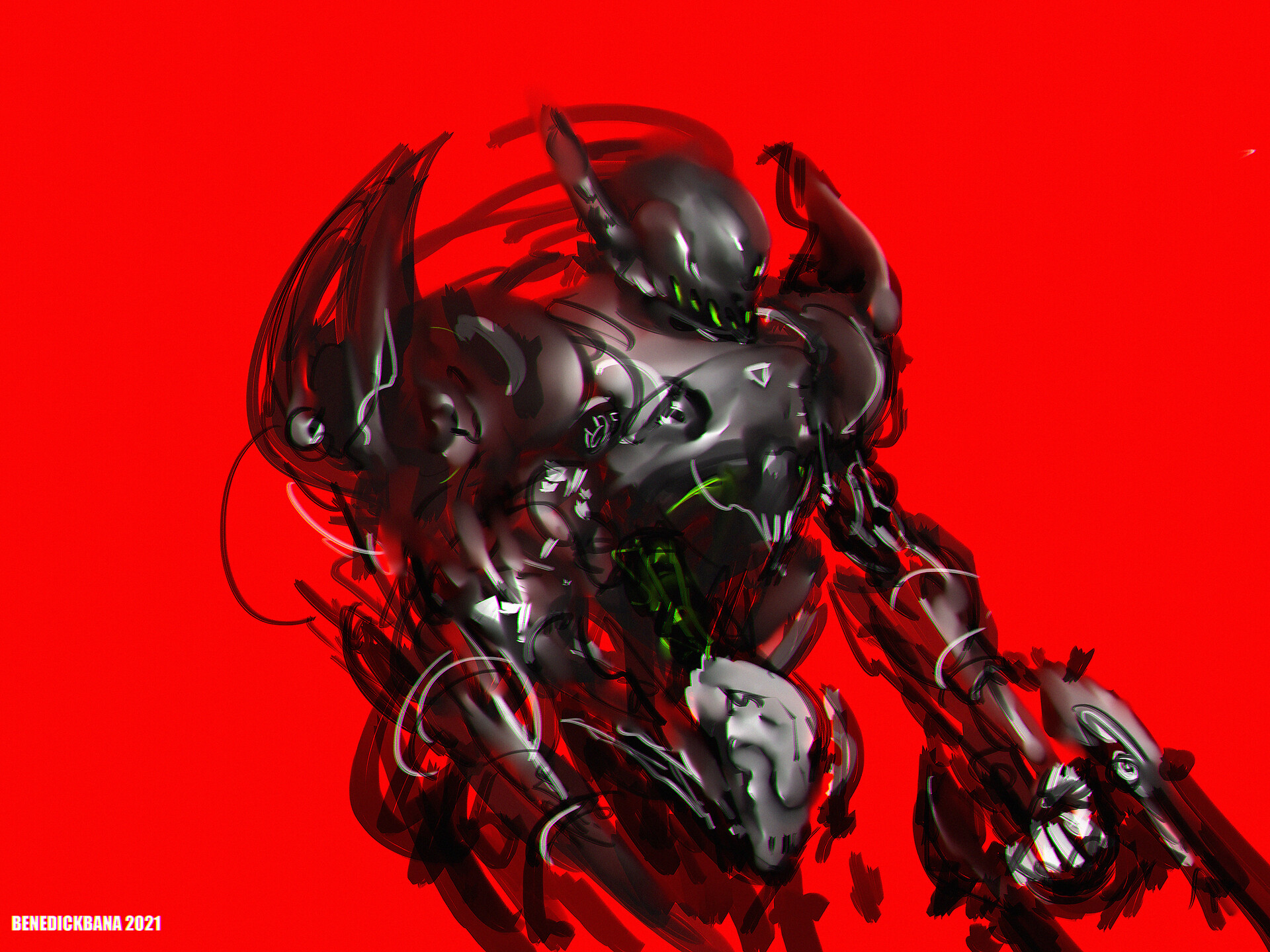 ArtStation - Speedpaint Darkfall