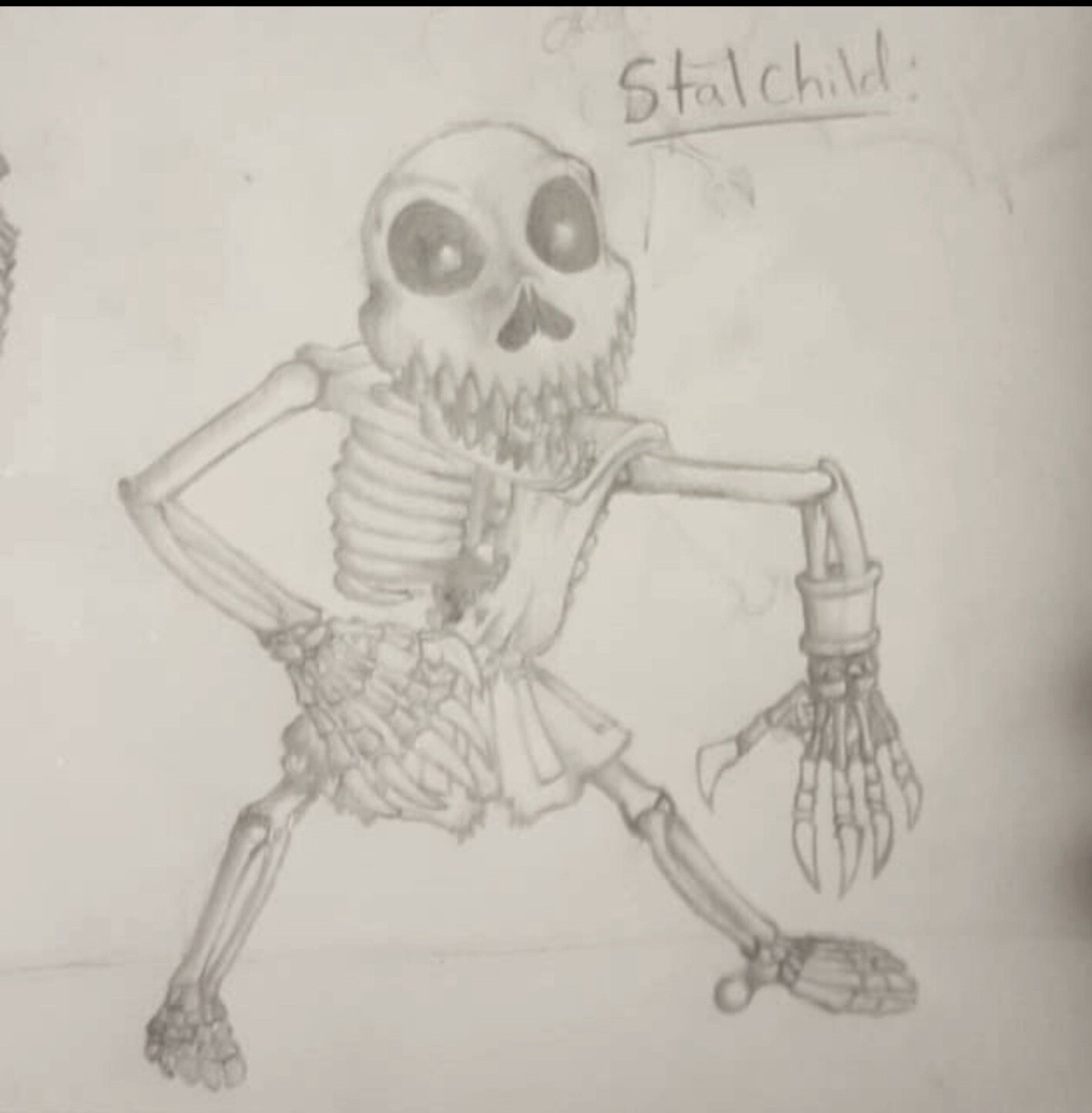 ArtStation - Stalchild Concept - The Legend of Zelda