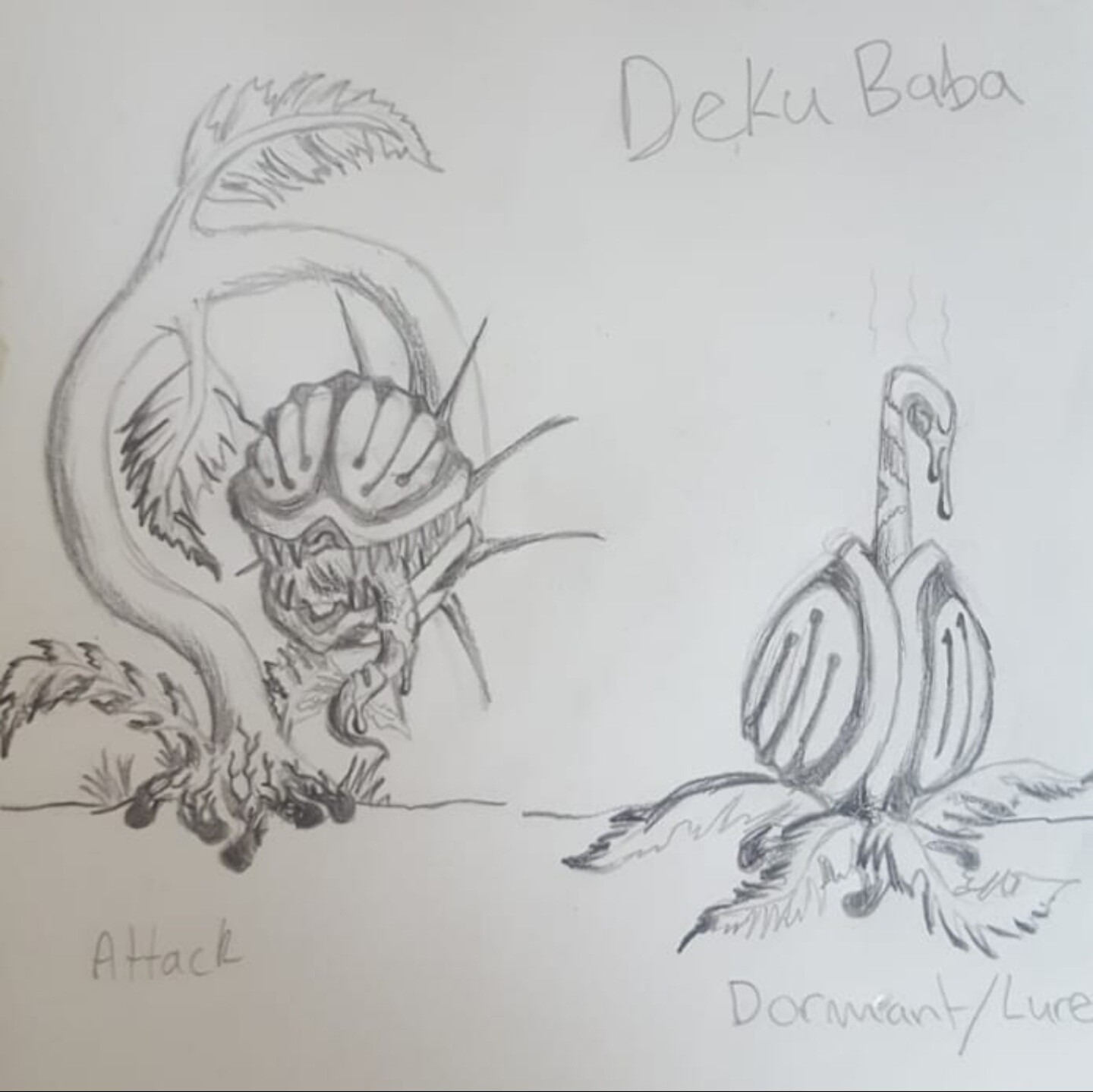 ArtStation - Deku Baba Concept - The Legend of Zelda