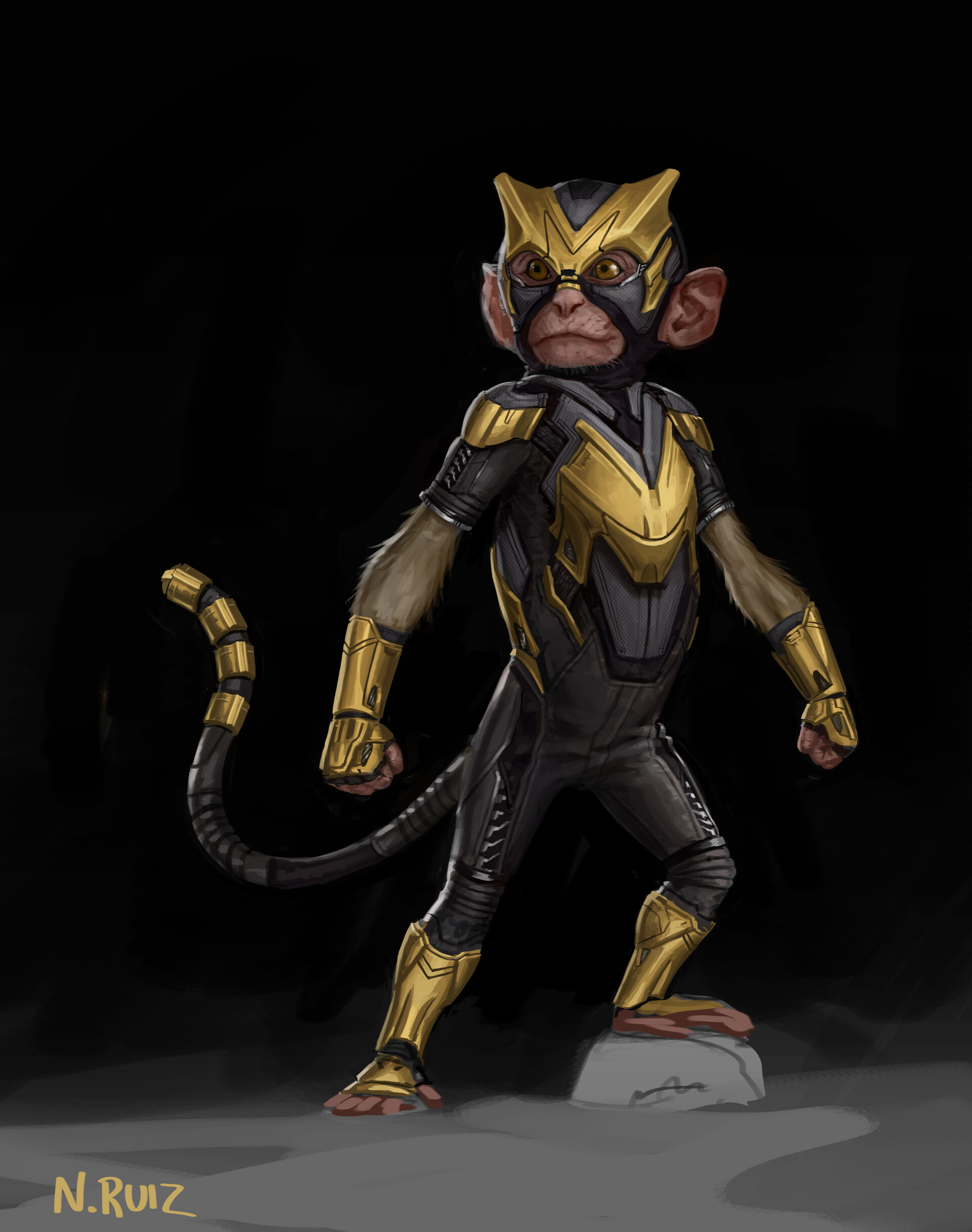 ArtStation - Dial M for Monkey