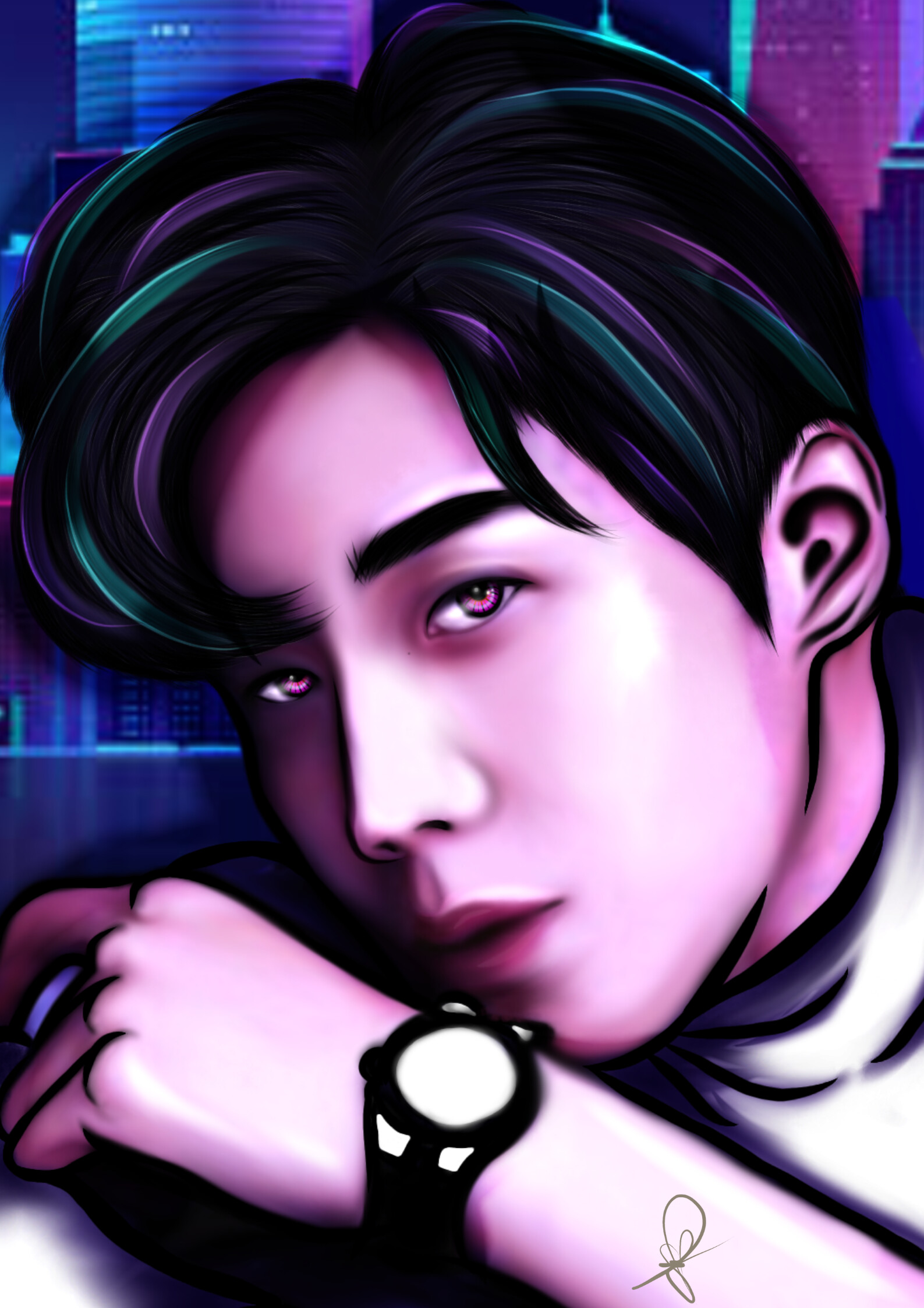 ArtStation - Kim Seon Ho | Vector Art