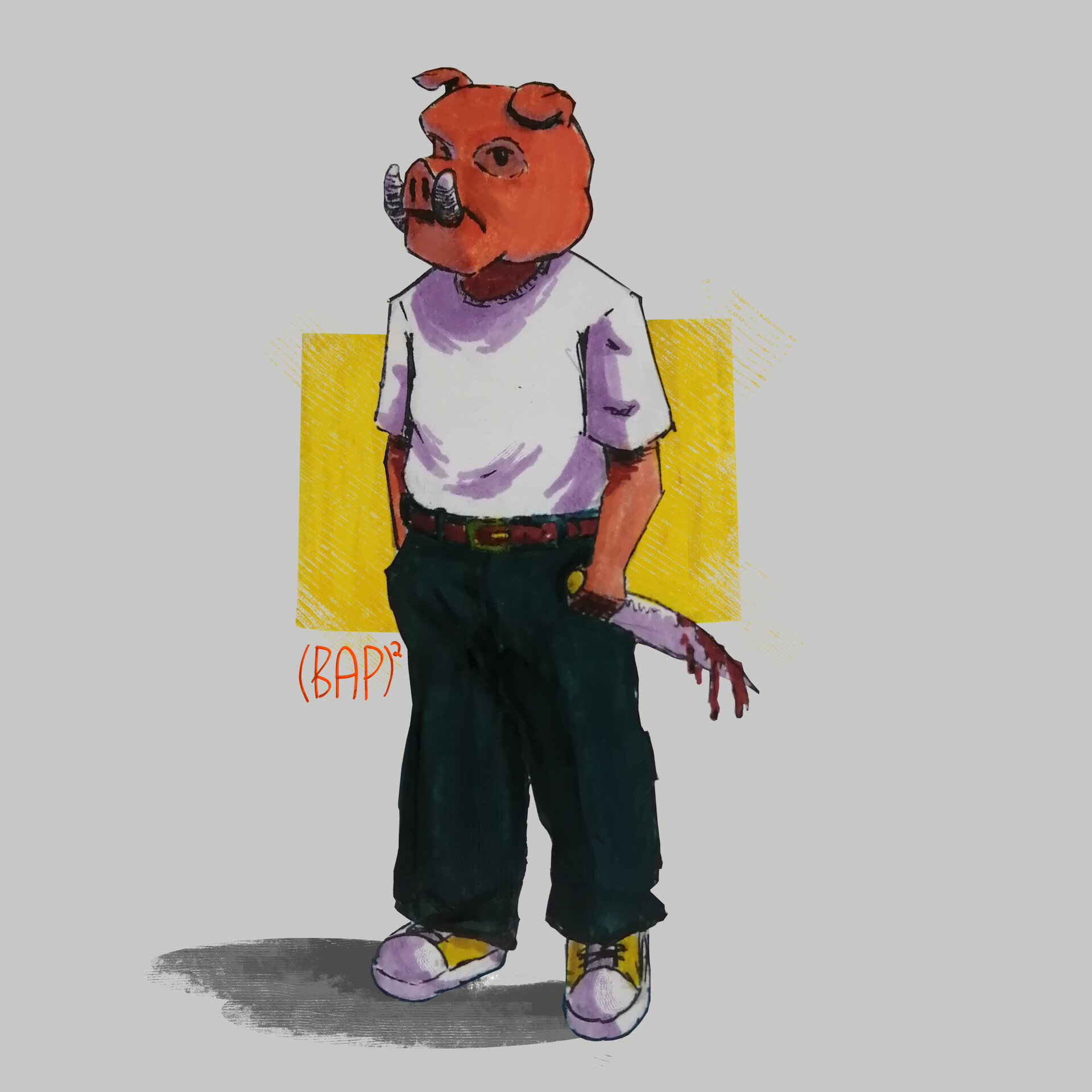 ArtStation - Pig head