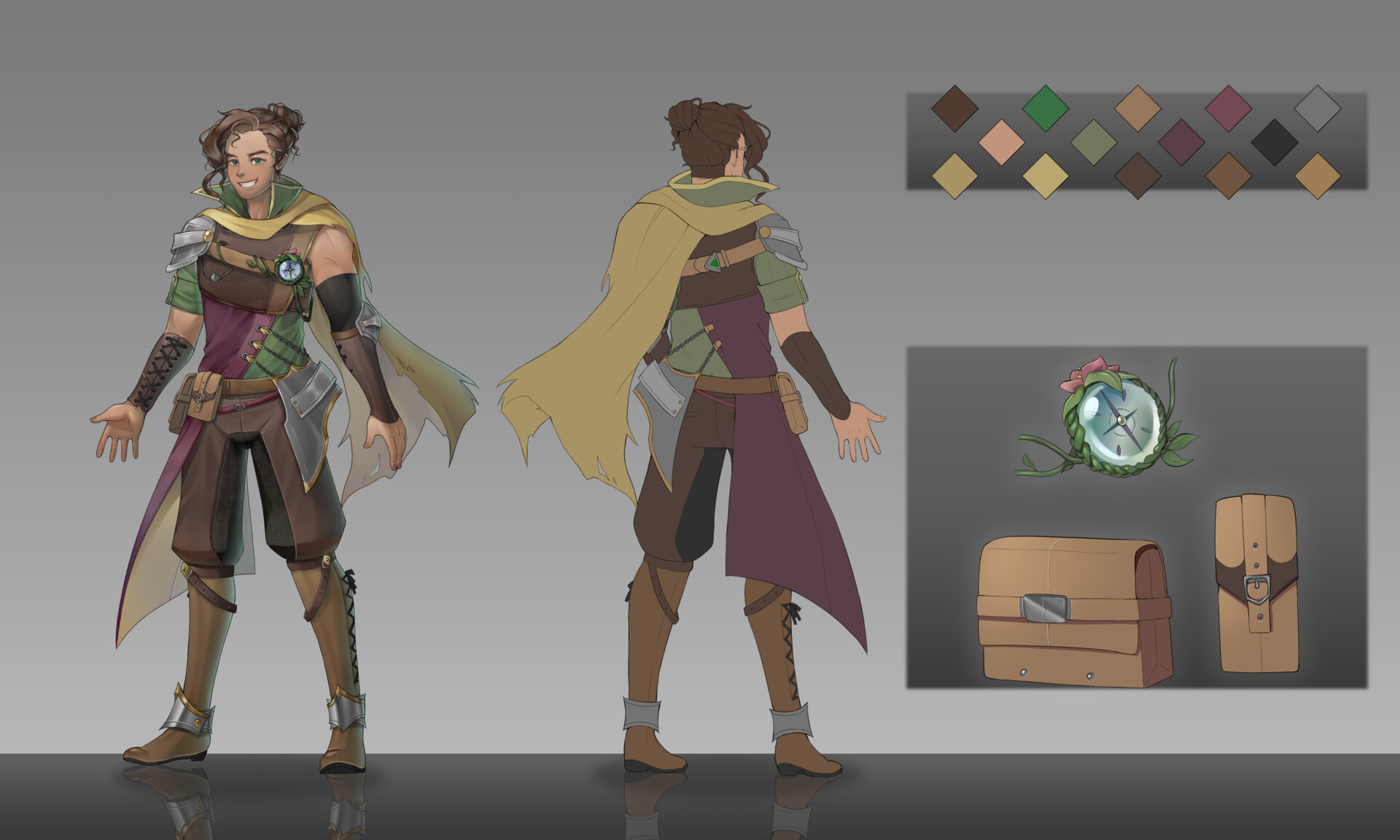 ArtStation - OC concept sheet commission