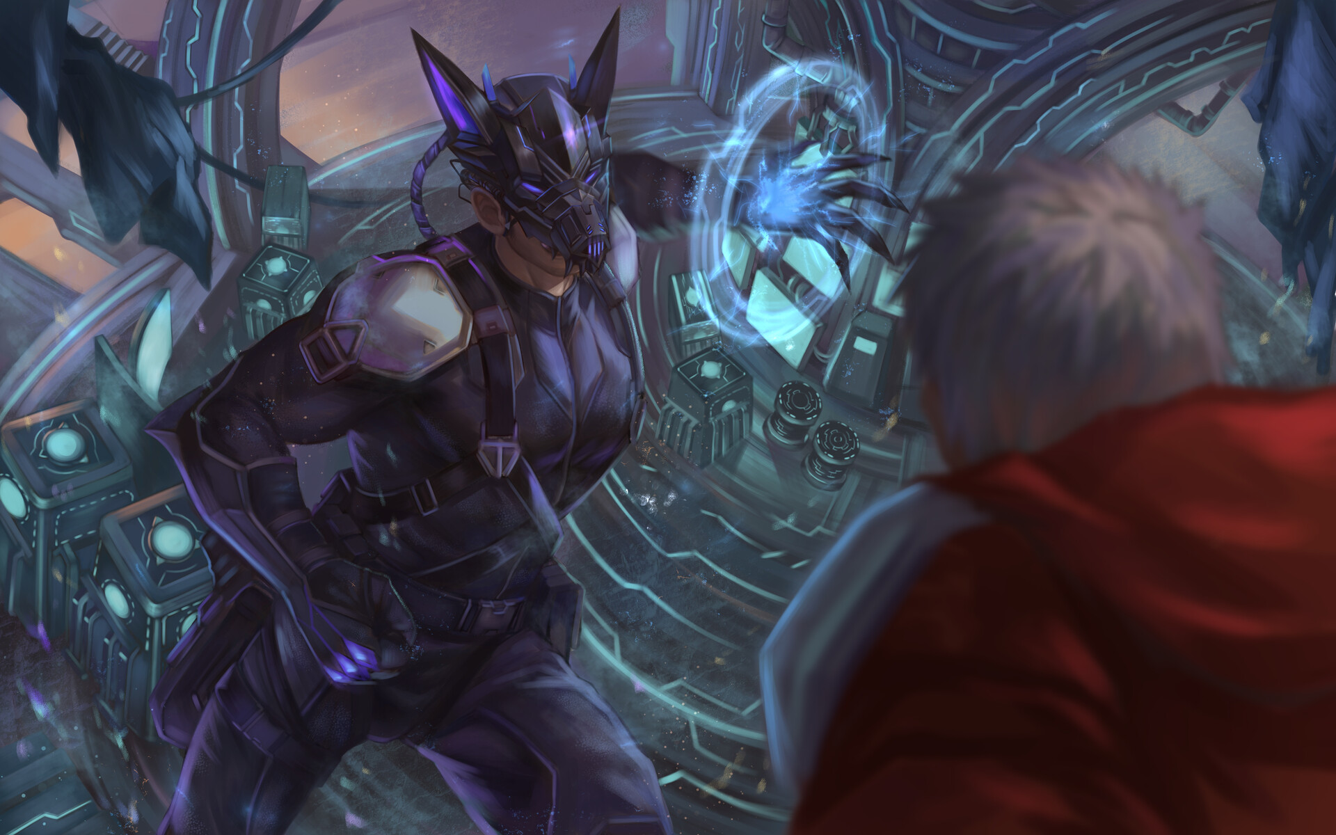 ArtStation - Cyber Wolf Agent