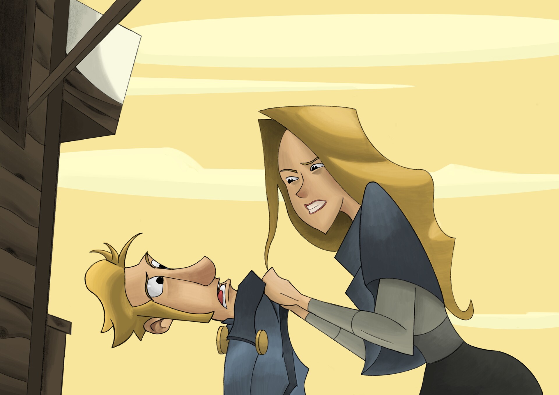 ArtStation - Klaus illustration (Alva and Jasper)