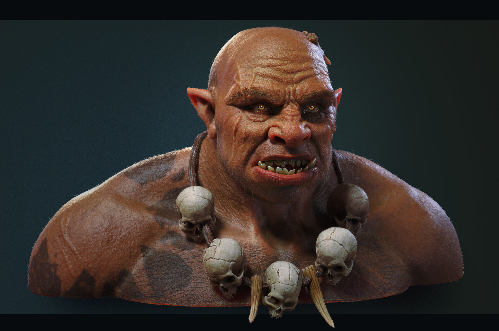 ArtStation - Ogre Bust