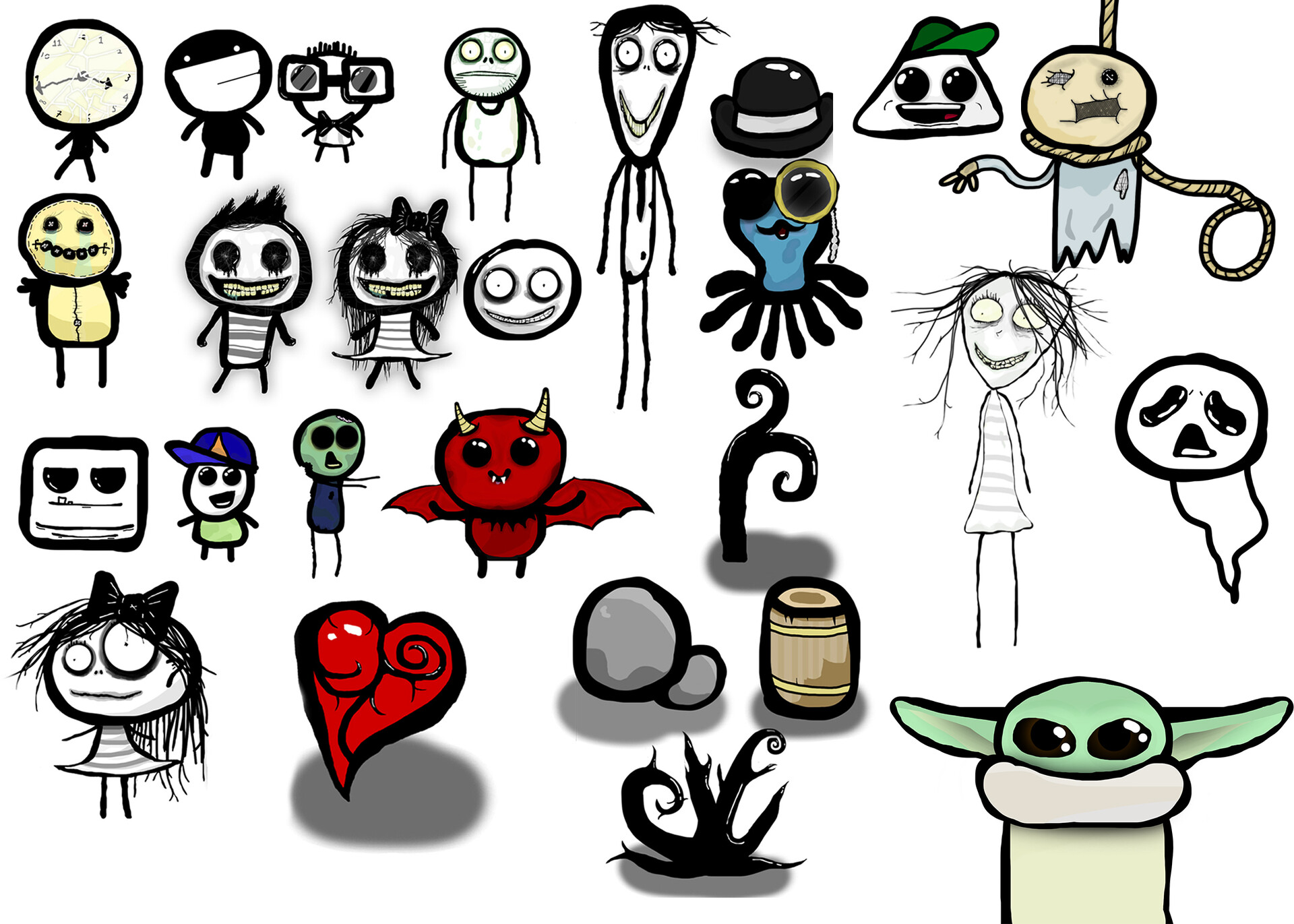 ArtStation - Character Collage