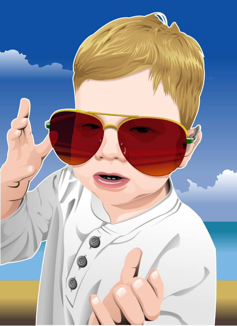 ArtStation - Charlie Kid is so cool!