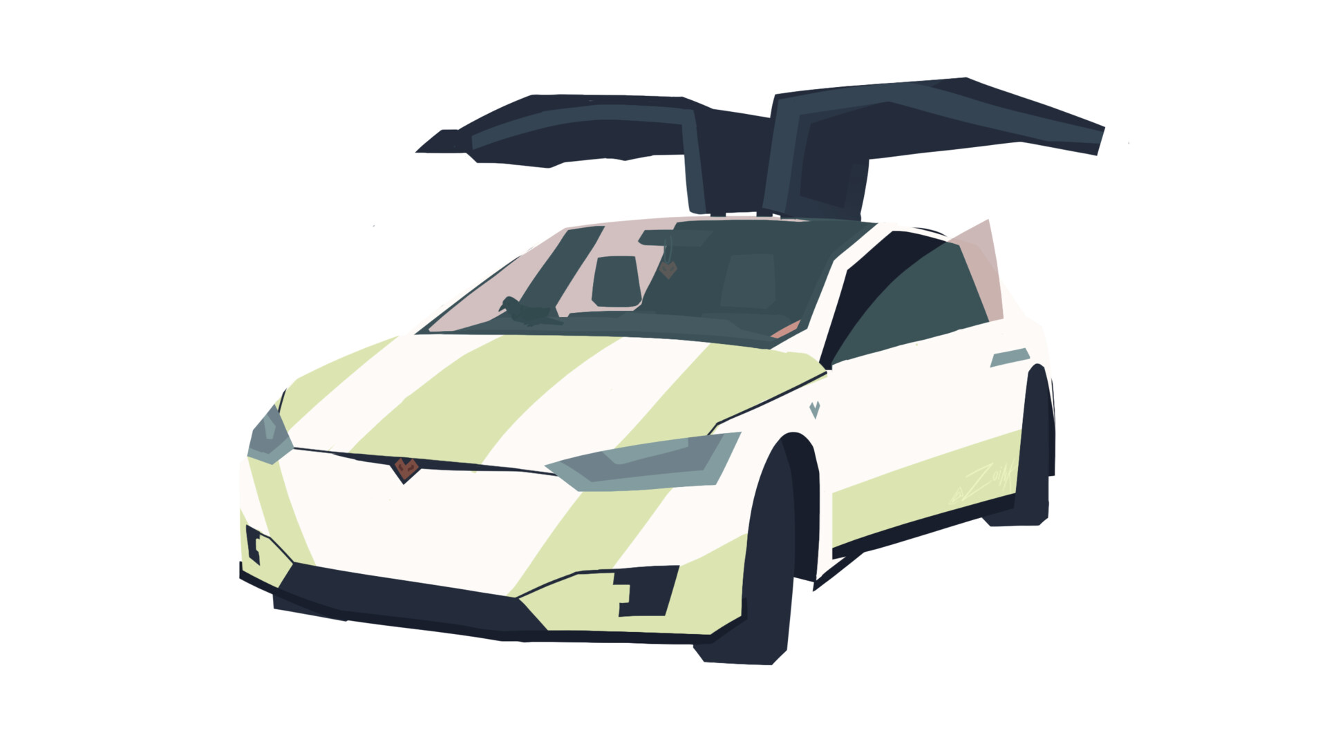 ArtStation - Tesla Concept