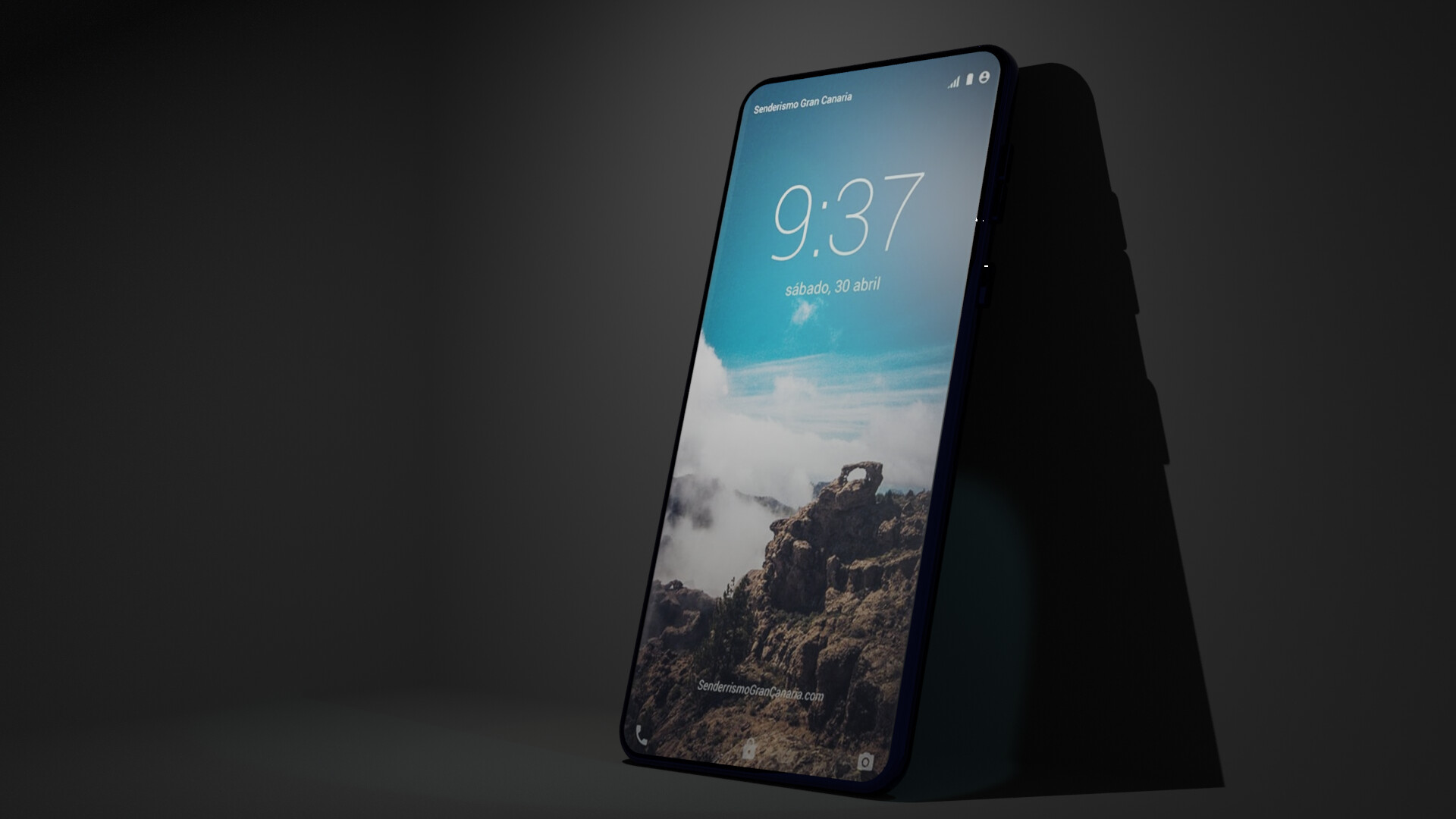 ArtStation - Phone model 3D!!