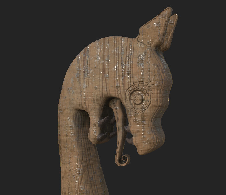 ArtStation - Viking Longship - Prow